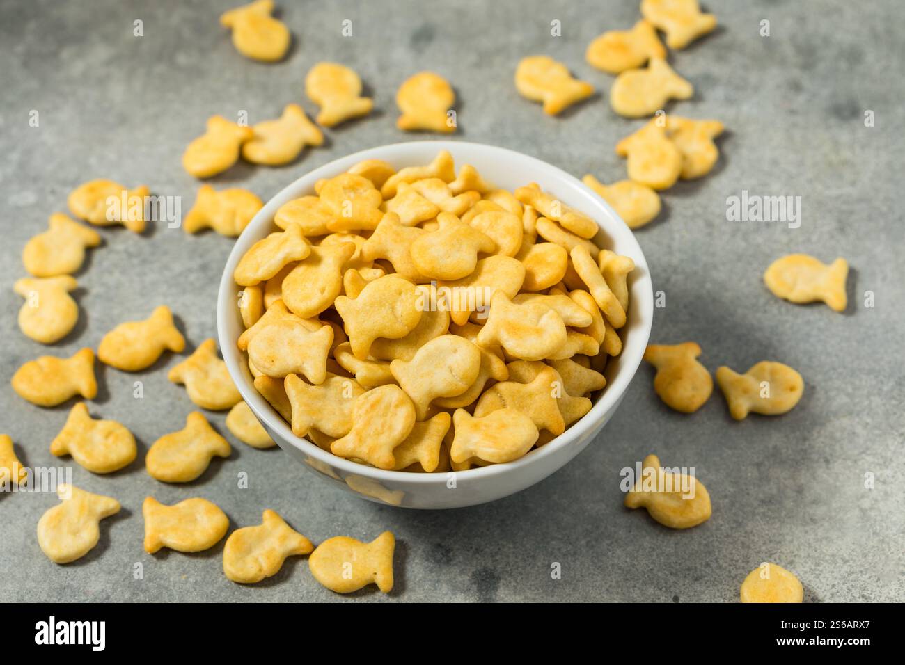 Healthy Kids Goldfish Crackers with Sea Salt Stock Photo - Alamy