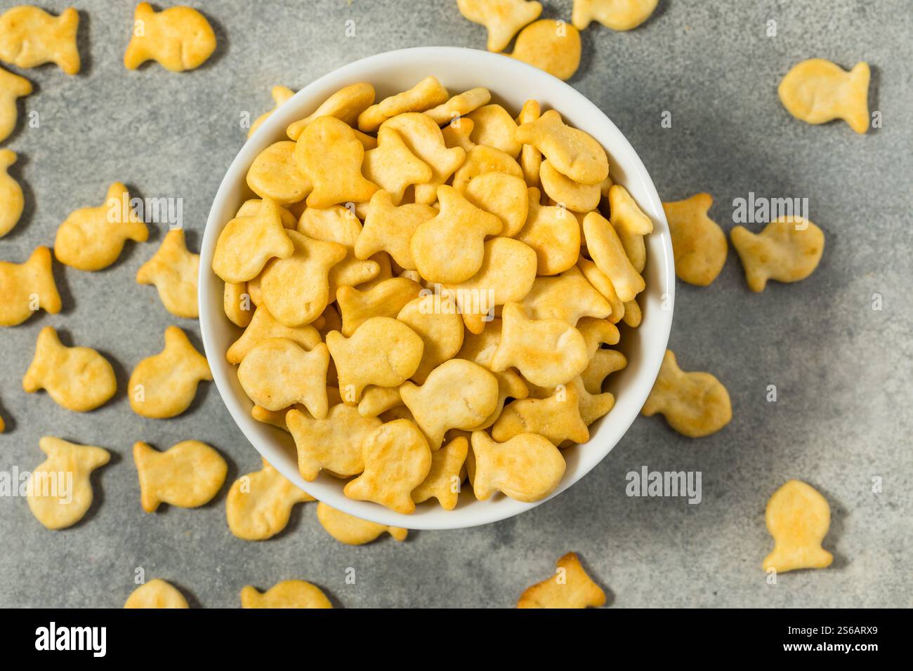 Healthy Kids Goldfish Crackers with Sea Salt Stock Photo - Alamy