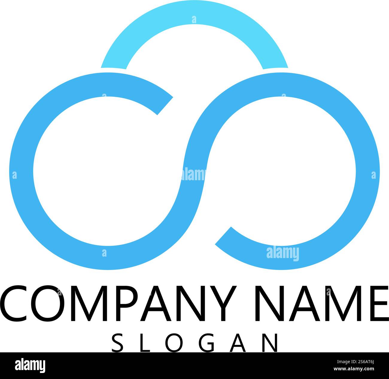 Cloud Logo vector design Template Stock Vector Image & Art - Alamy