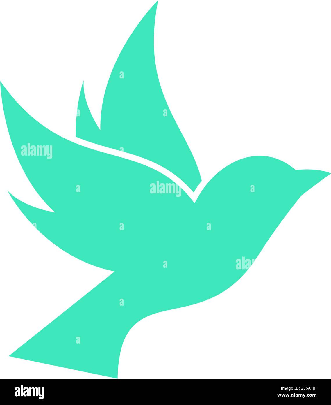 Bird silhouette Template vector illustration Stock Vector Image & Art ...