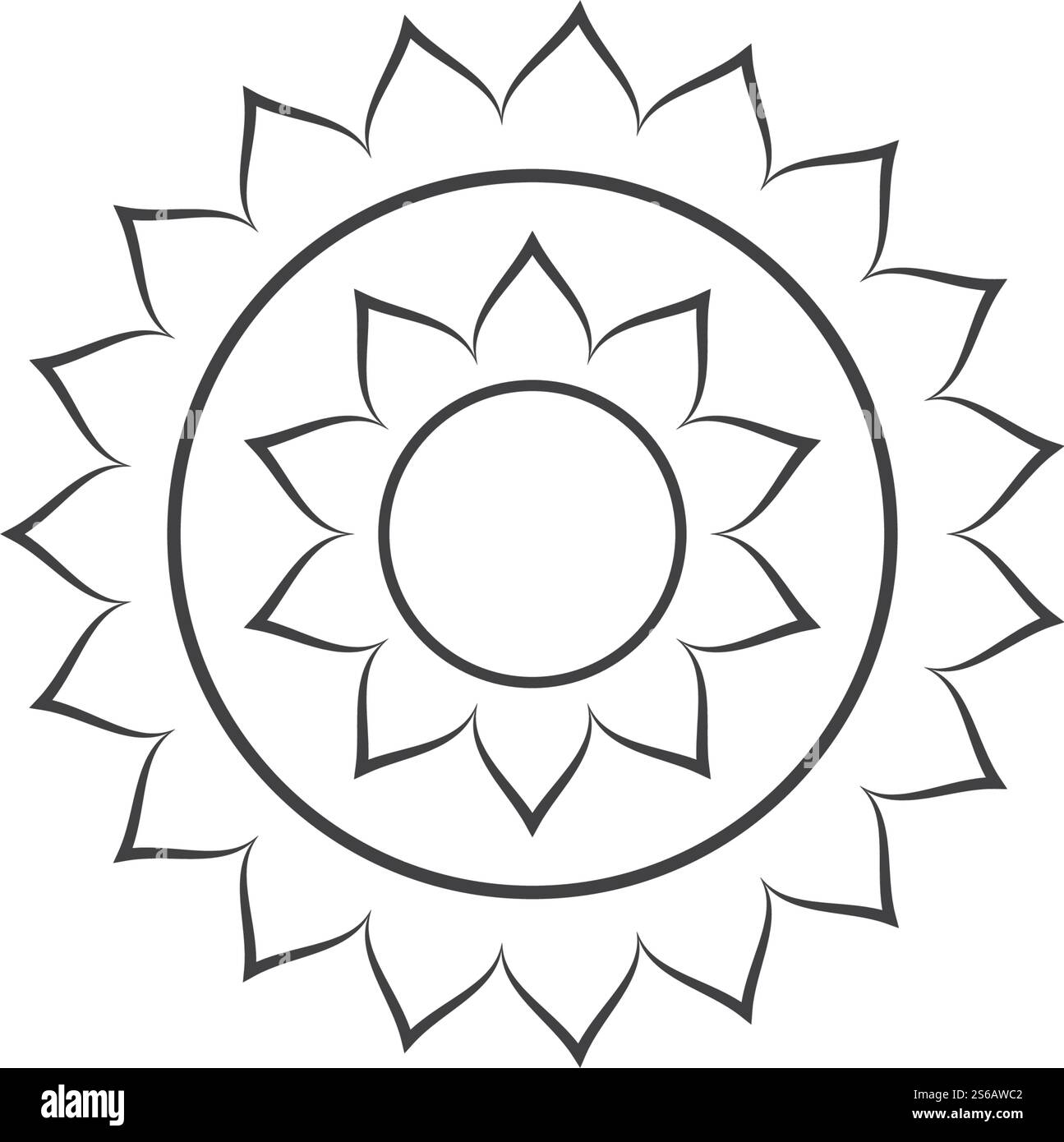 Decorative line arabic pattern vector design Stock Vector Image & Art ...