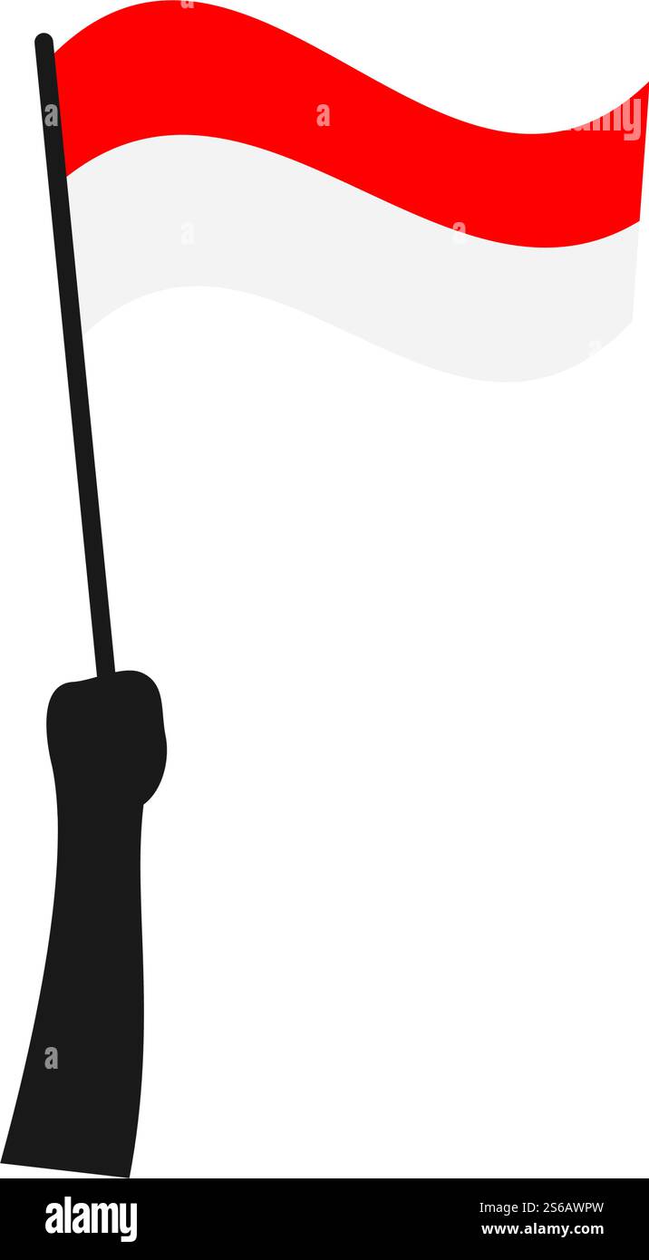 Independent day indonesian flag banner Stock Vector Image & Art - Alamy