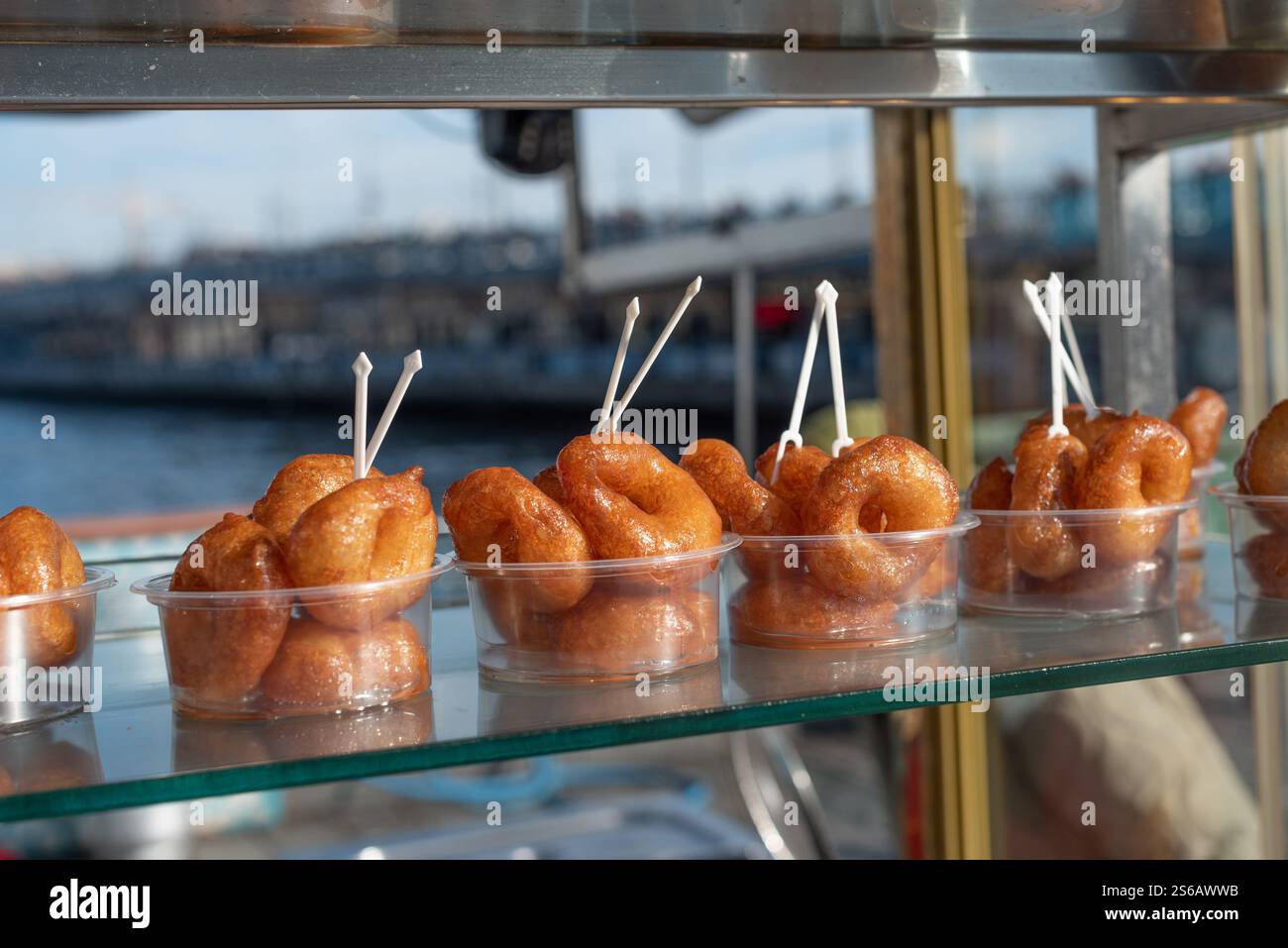 Istanbul, Turkey. 10th Jan, 2025. Lokma, traditional deep fried Turkish ...