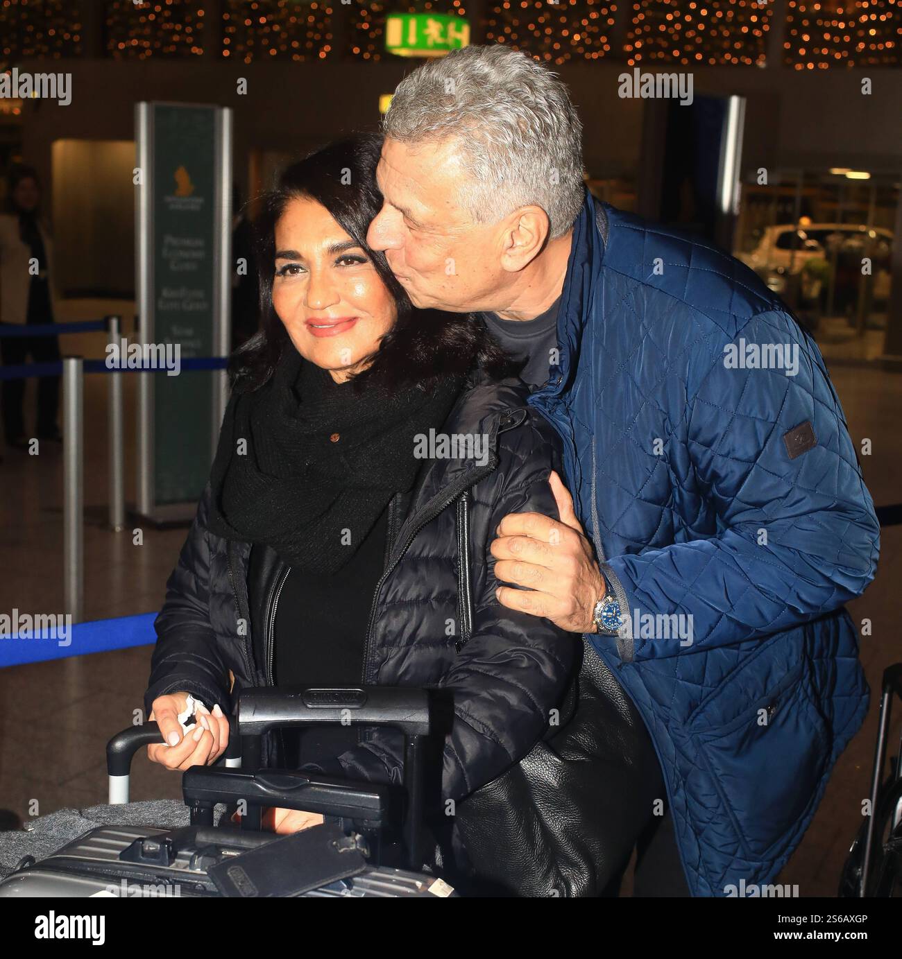 Abflug ins RTL - Dschungelcamp 2025 Frankfurt/Main, 15.1.2025 Jürgen ...