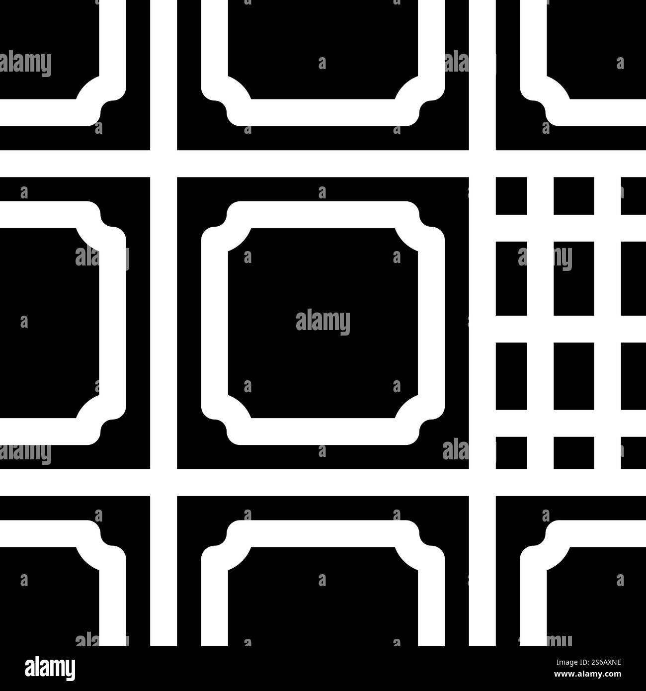 floor lay tiles glyph icon vector. floor lay tiles sign. isolated ...