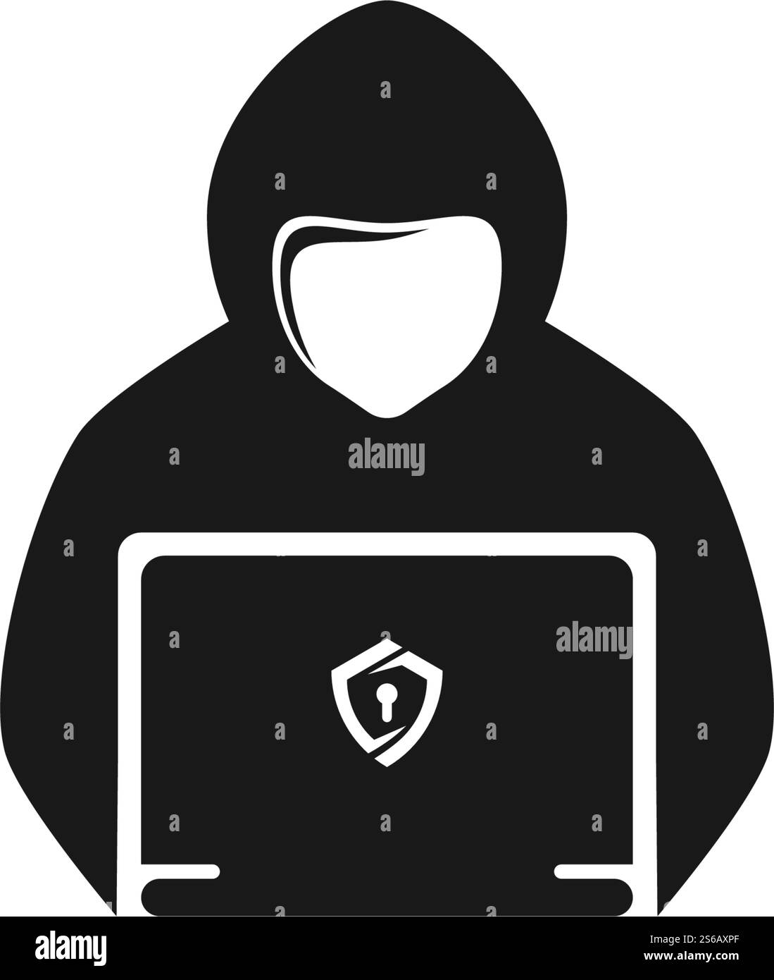 Anonymous hacker character illustration vector design Stock Vector ...