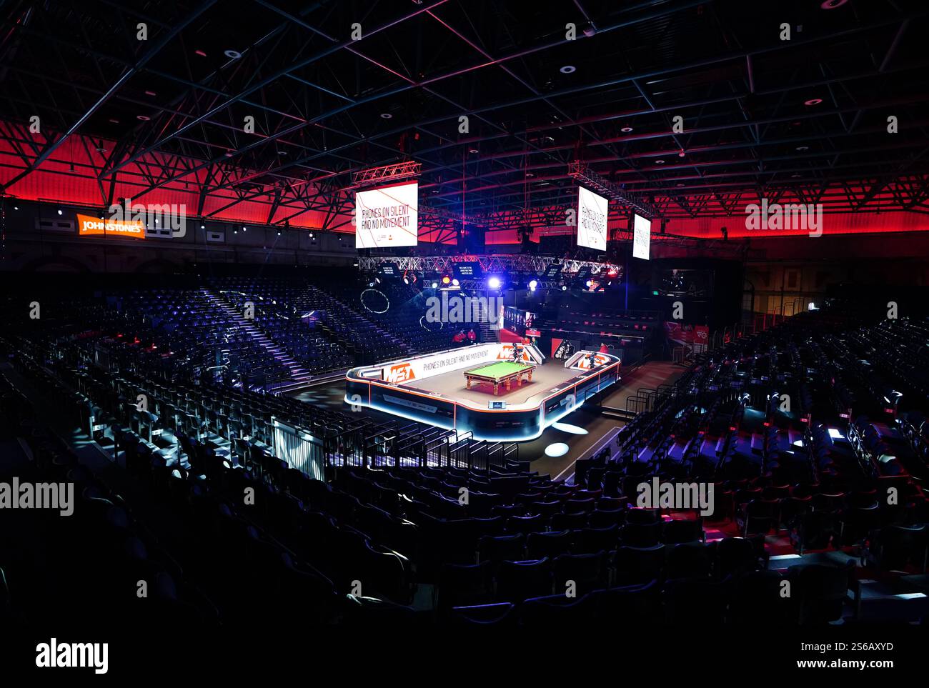 A general view inside of the arena on day five of the 2025 Johnstone's ...
