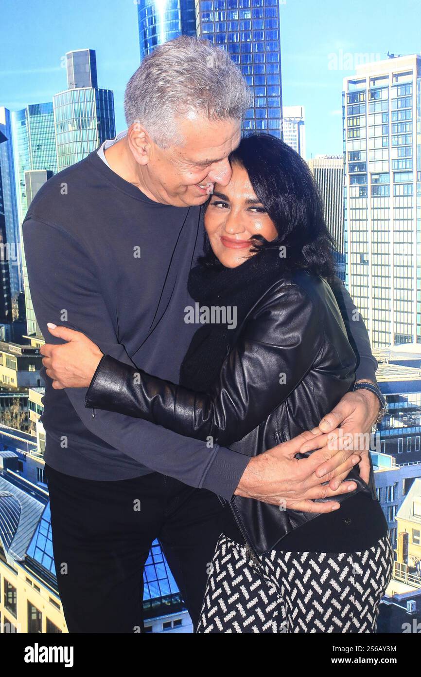 Abflug ins RTL - Dschungelcamp 2025 Frankfurt/Main, 15.1.2025 Jürgen ...