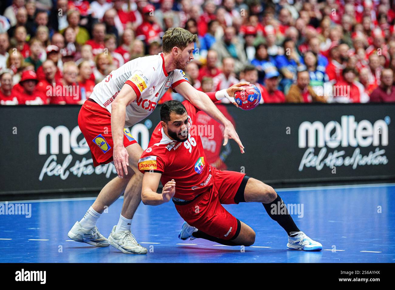 Magnus Landin Jacobsen (Daenemark, #04), Abdelhak Ben Salah (Tunesien ...
