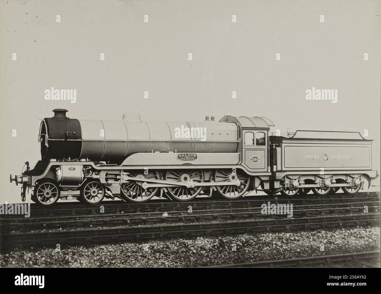 GCR Class 9P No. 1165 Valour Stock Photo - Alamy