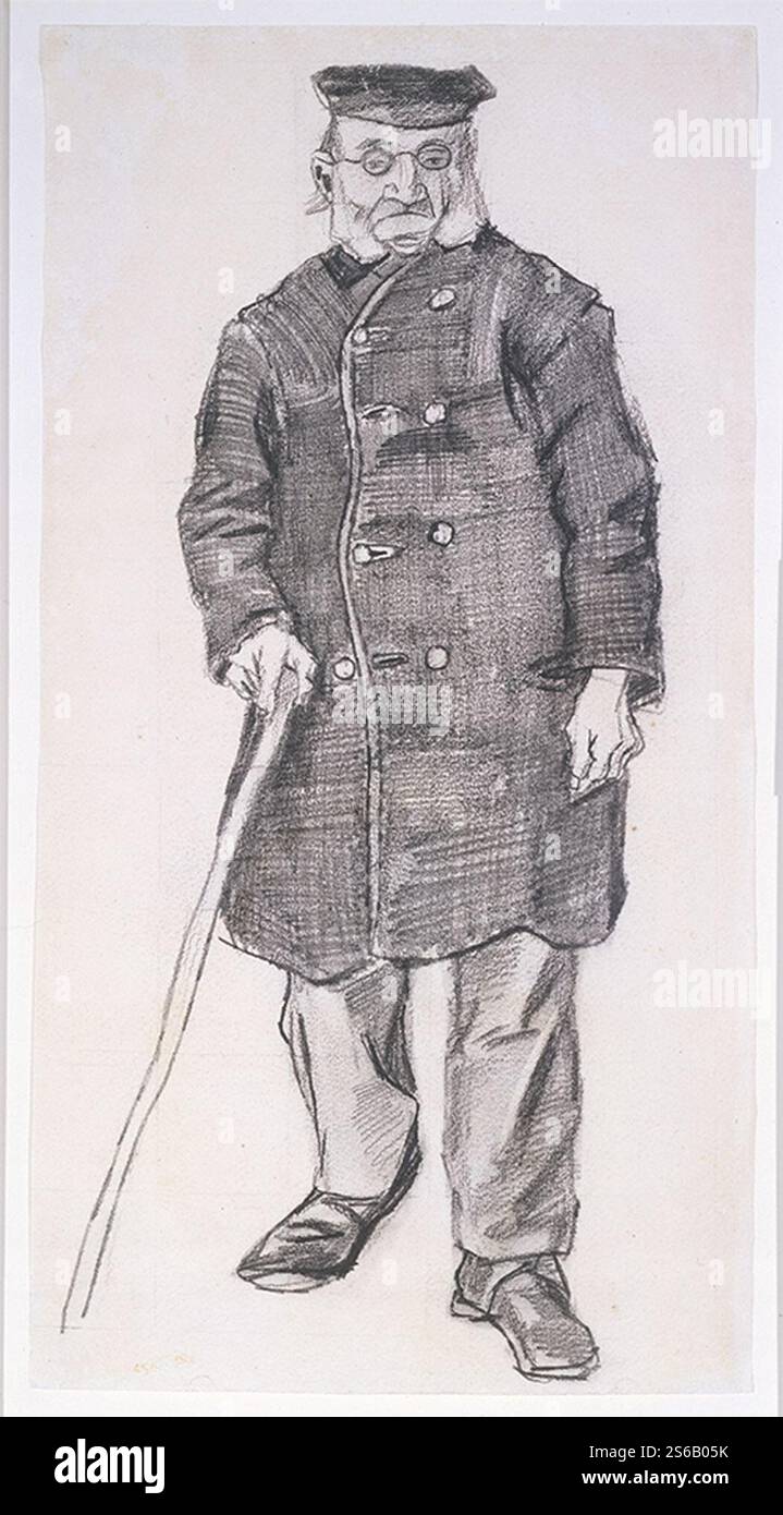 Gogh - Orphan Man with Walking Stick, 1882, SC 1984.11 Stock Photo - Alamy