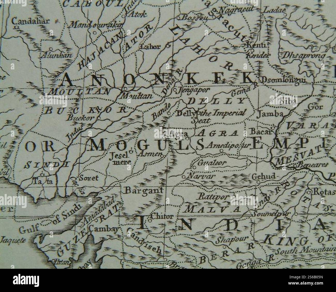 From a map by Thomas Bowen, in ''A New & Complete System of Universal ...