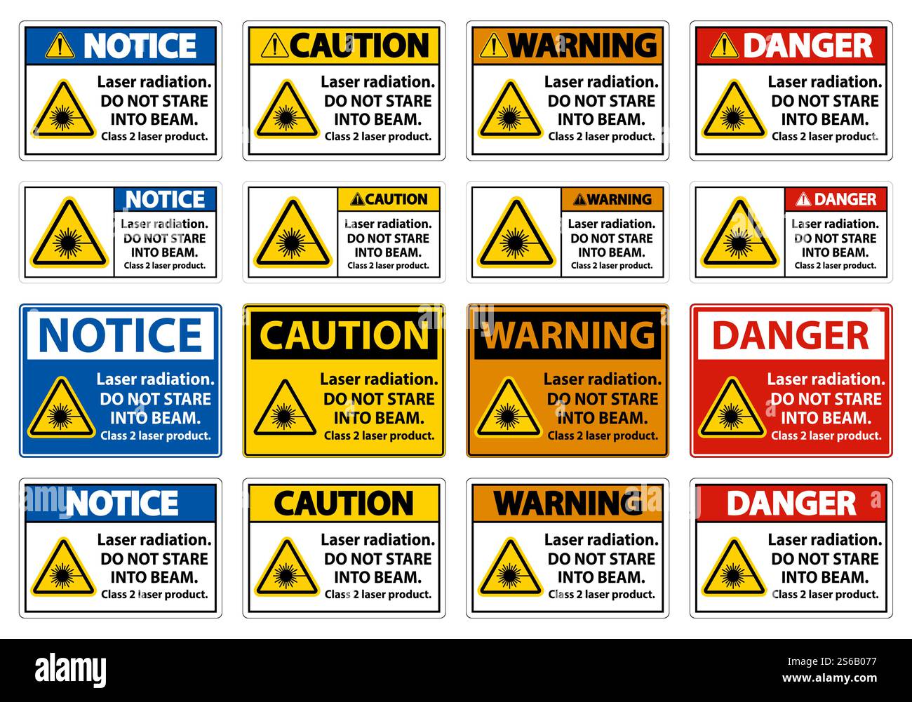 Class 2 laser product Stock Vector Images - Alamy