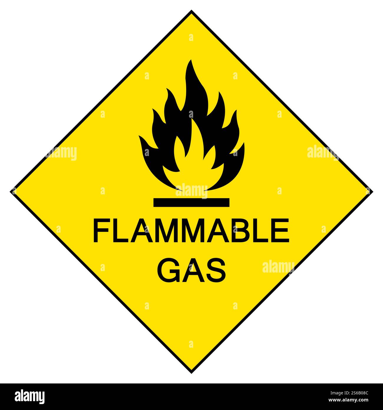 Flammable LPG Symbol Sign Isolate On White Background,Vector ...