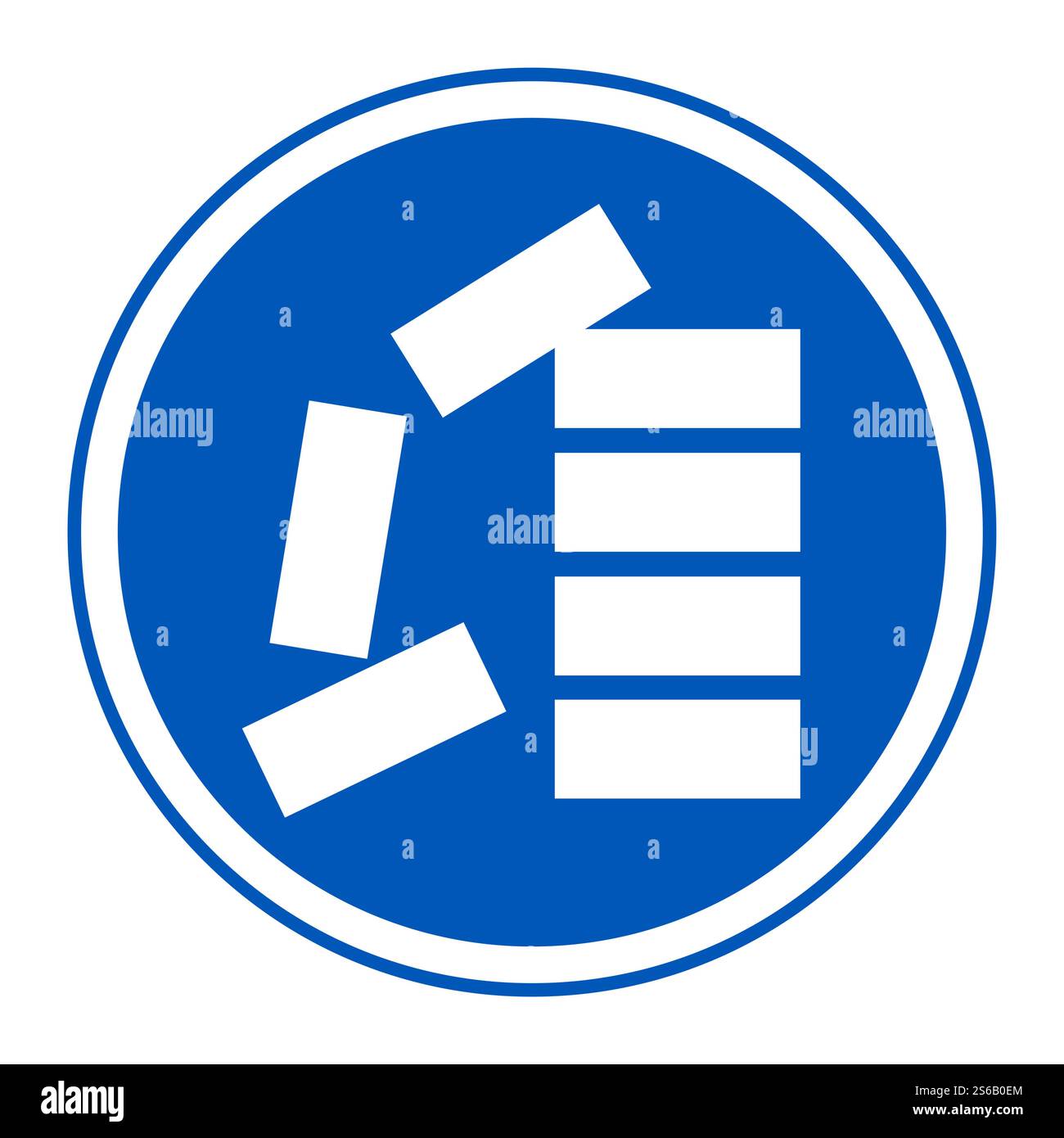 PPE Icon.Stack Correctly Symbol Sign Isolate On White Background,Vector ...