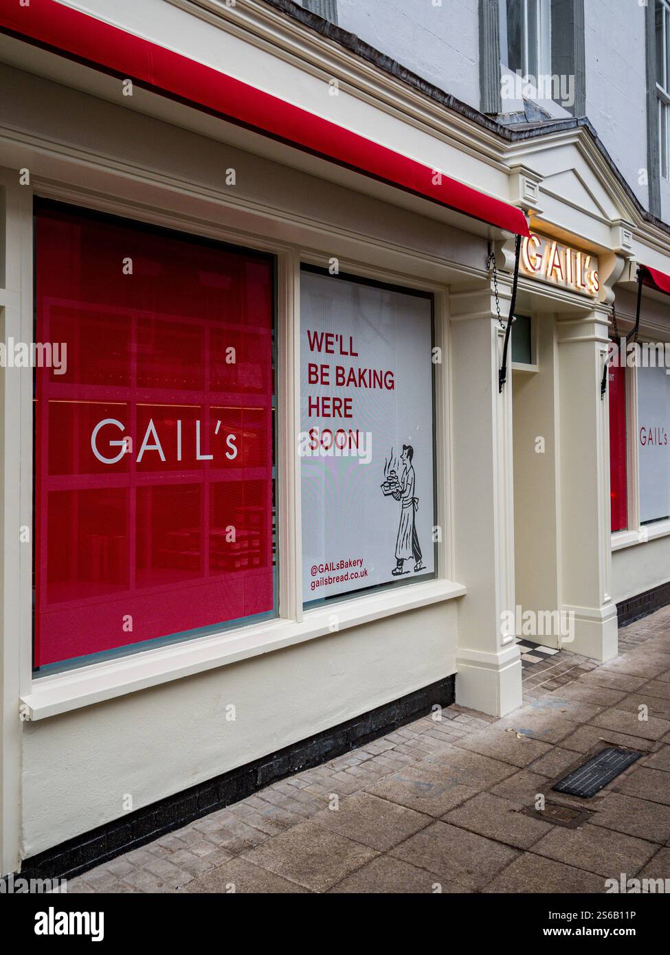 New Gails Bakery store being prepared for opening in Leamington Spa ...