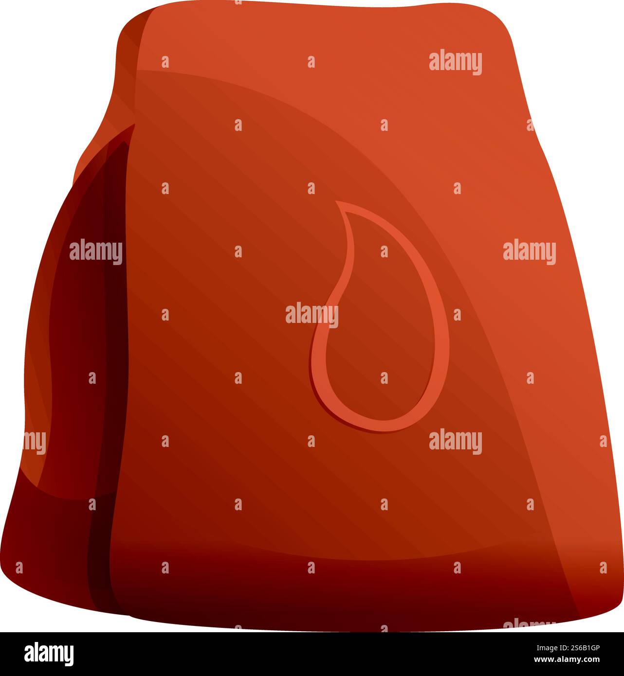 Organic bio fertilizer pack icon. Cartoon of organic bio fertilizer ...