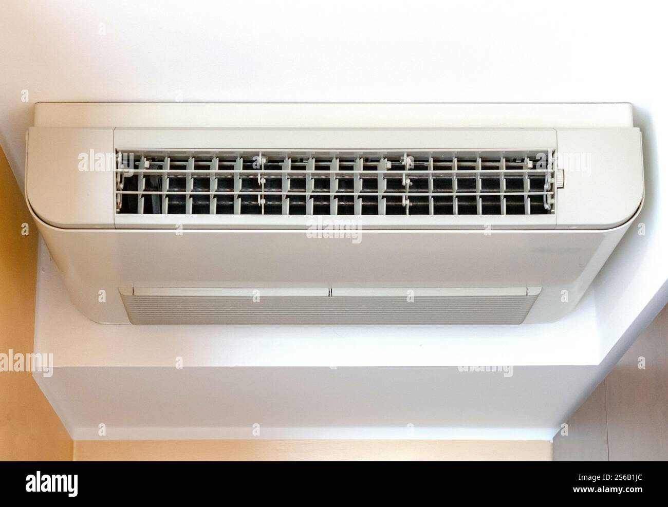 Air conditioning device system inside ceiling interior Stock Photo - Alamy