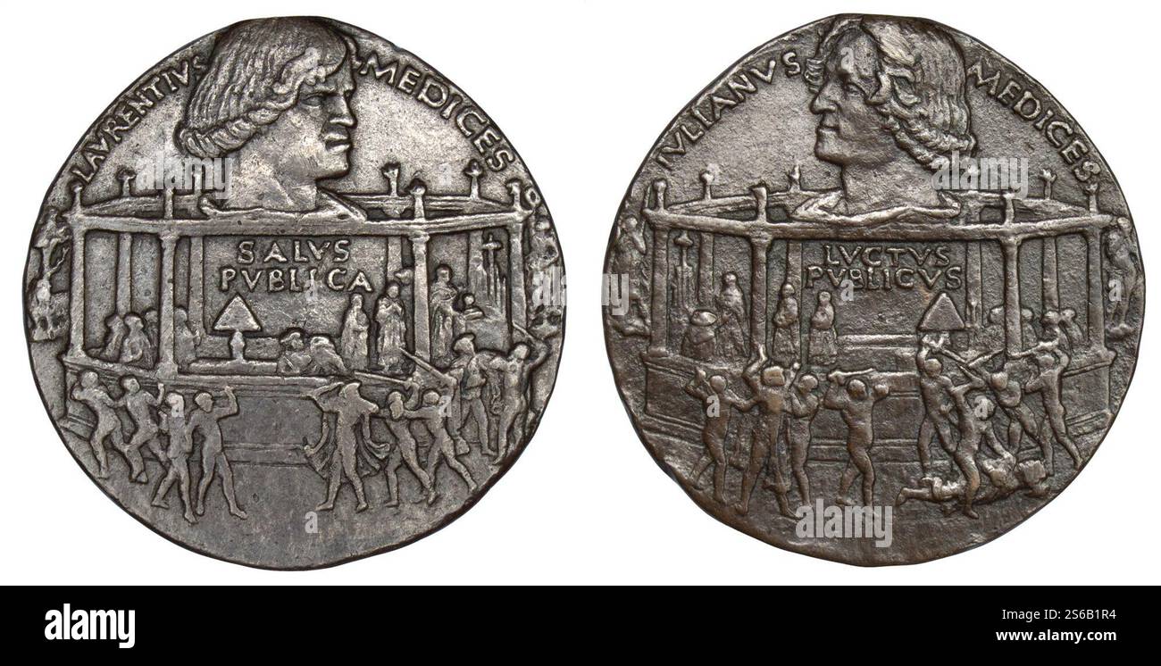 Giovanni, Bertoldo di- Lorenzo und Giuliano de Medici (Die Pazzi ...