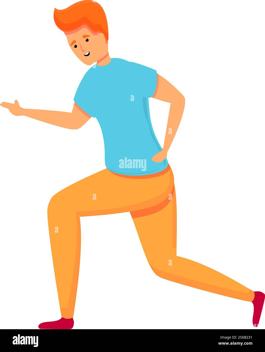 Exercise personal trainer icon. Cartoon of exercise personal trainer ...