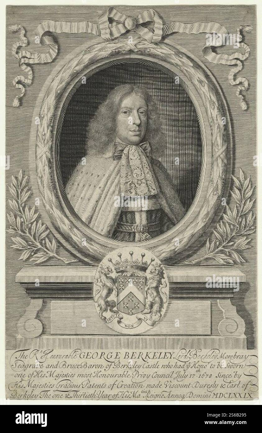 Berkeley george 1st earl of hi-res stock photography and images - Alamy