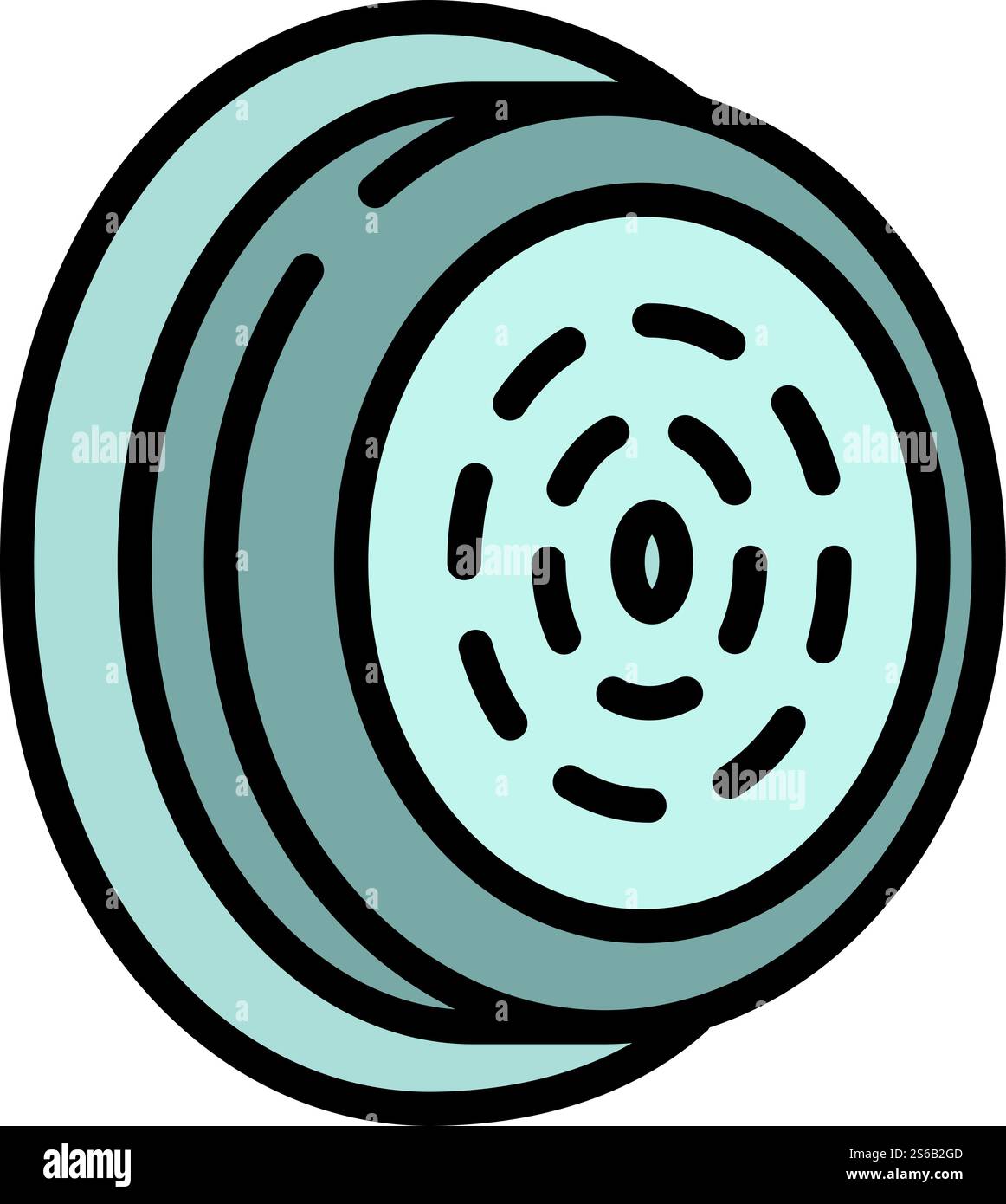 Pool inside filter icon. Outline pool inside filter vector icon for web ...