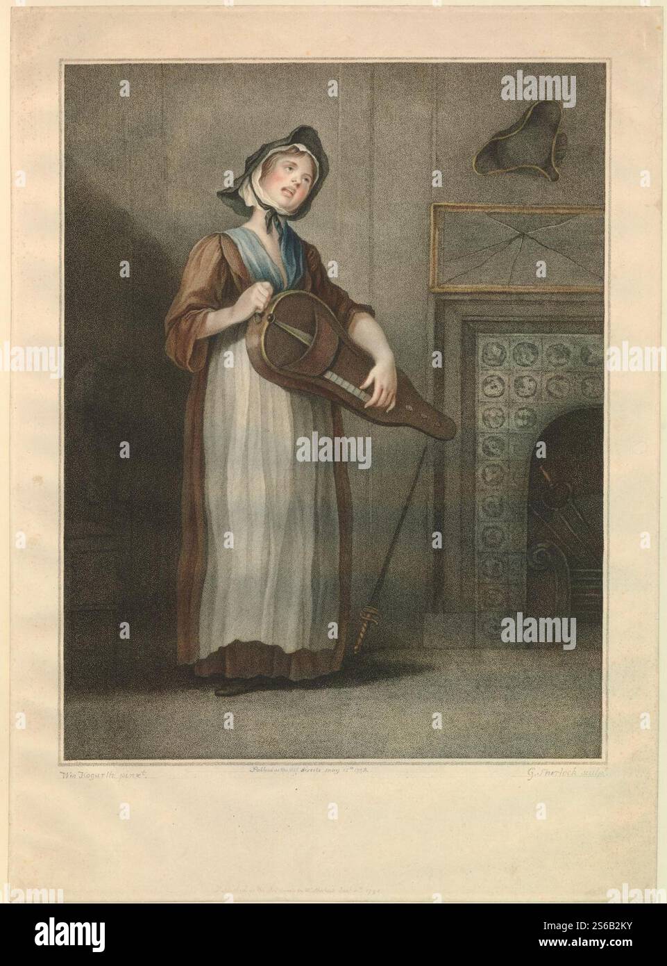 G Sherlock - The Savoyard Girl, Cc,1.285 Stock Photo - Alamy