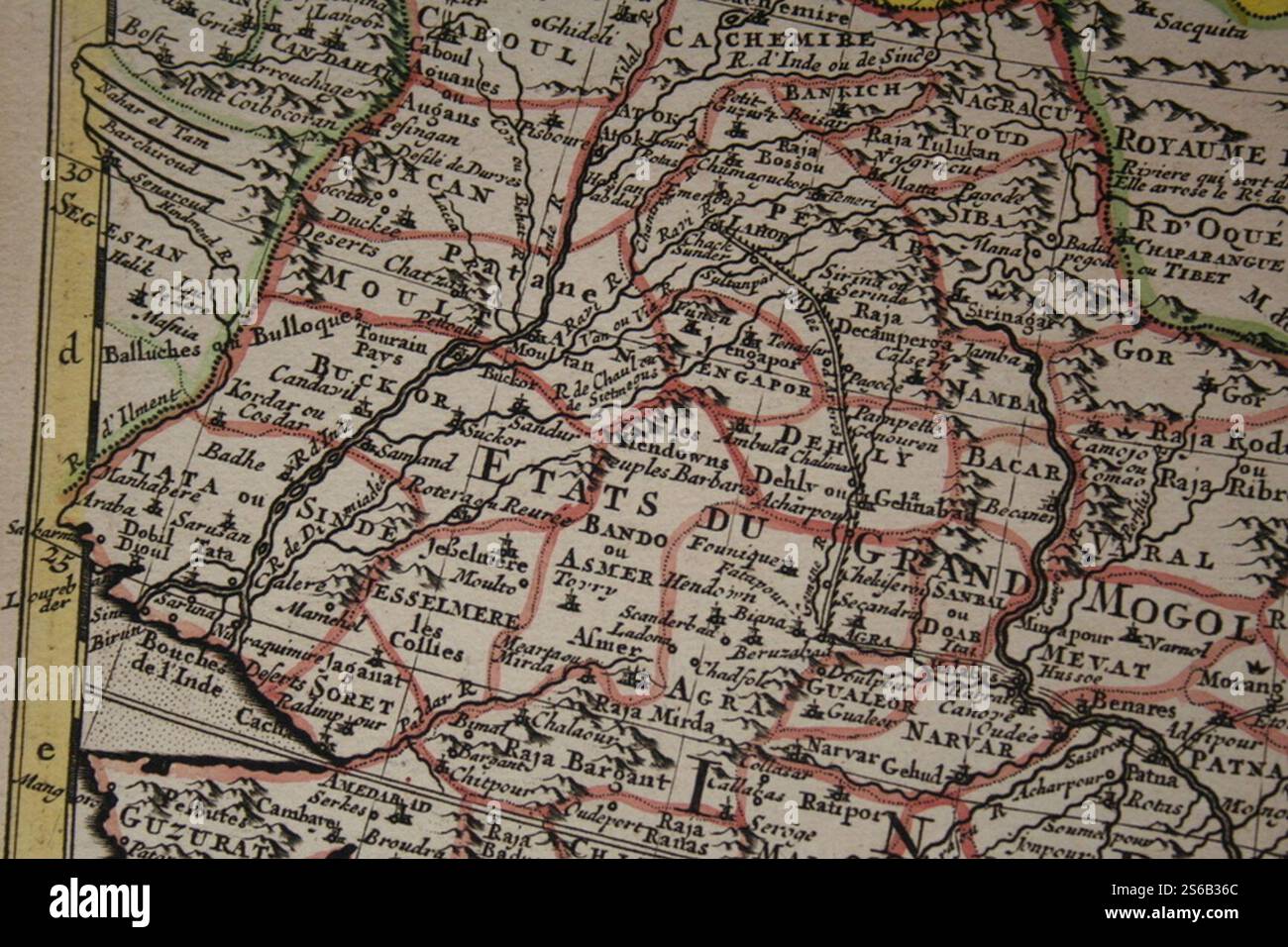 Paris map 1740 hi-res stock photography and images - Alamy