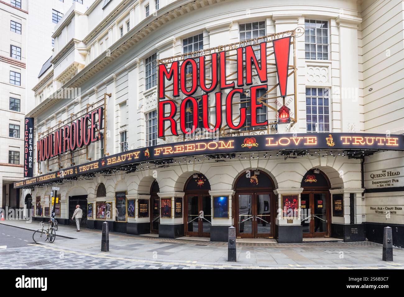 Moulin Rouge, The Musical Theater: A London Entertainment Venue. London ...