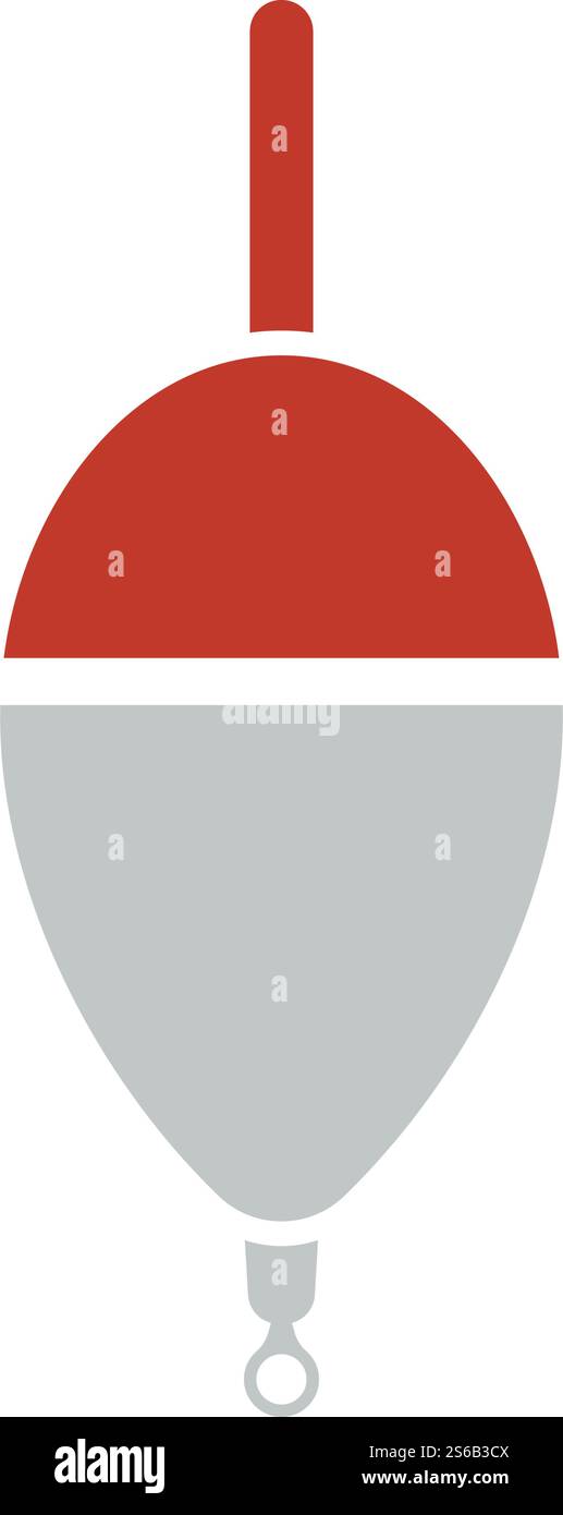 Icon Of Float. Flat Color Design. Vector Illustration Stock Vector ...