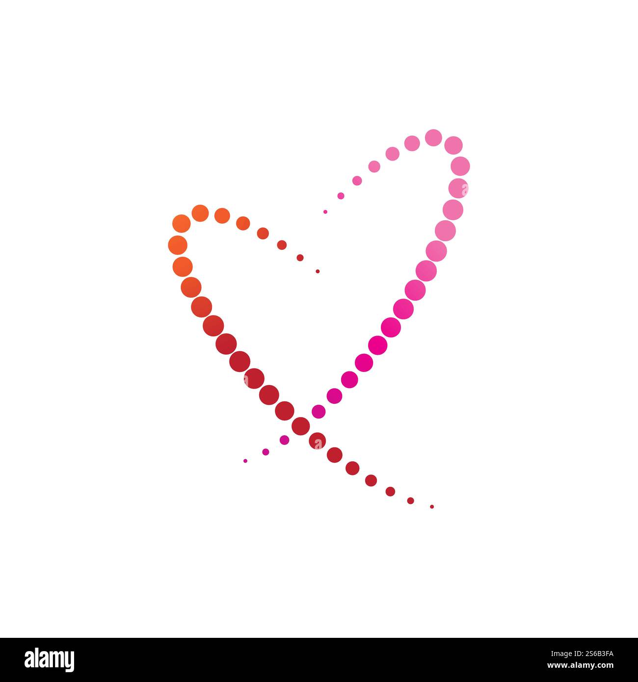 Halftone logo concept vector flat design Stock Vector Image & Art - Alamy