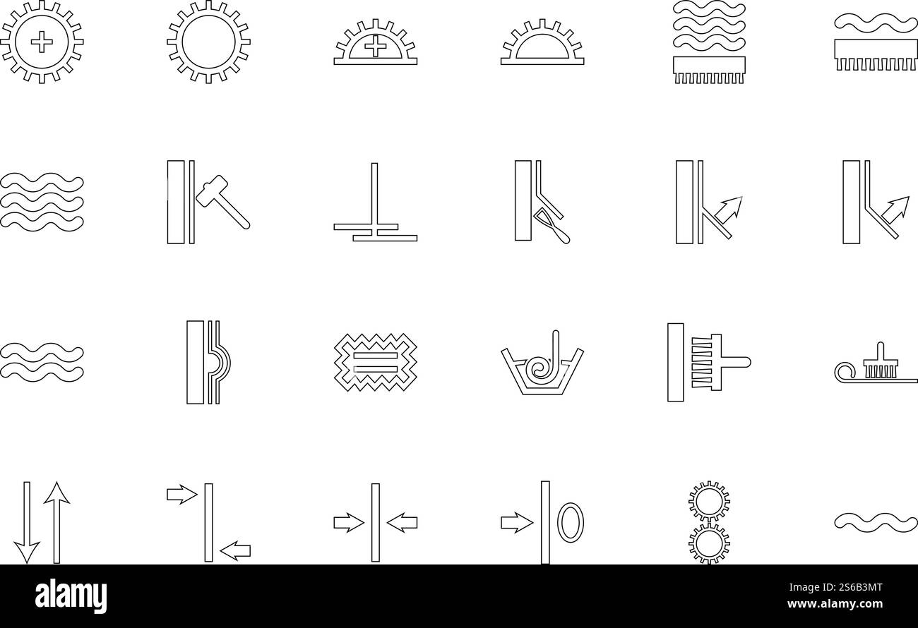 Designation on the wallpaper symbol black color set solid style vector ...