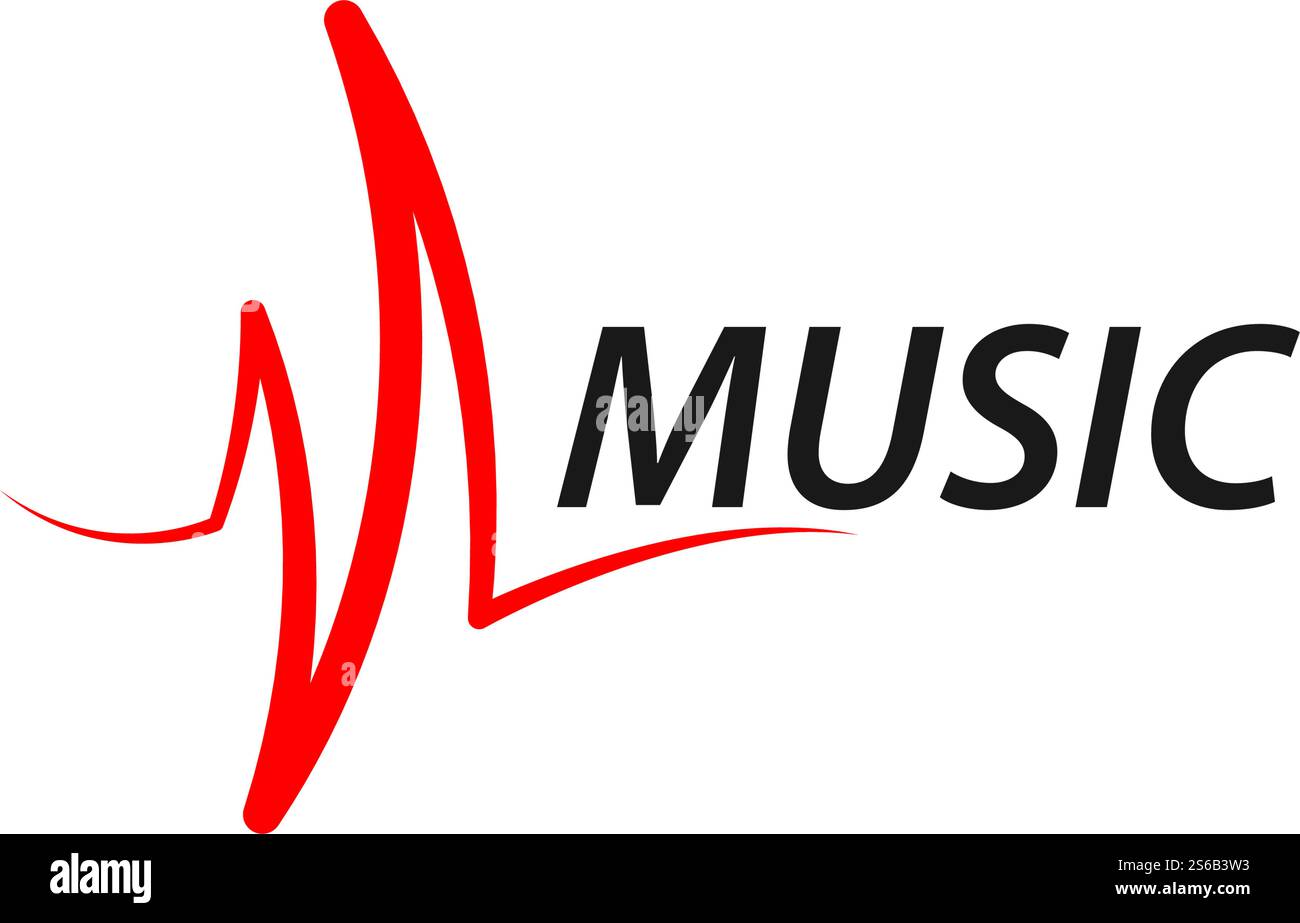 sound wave music spectrum vector template Stock Vector Image & Art - Alamy