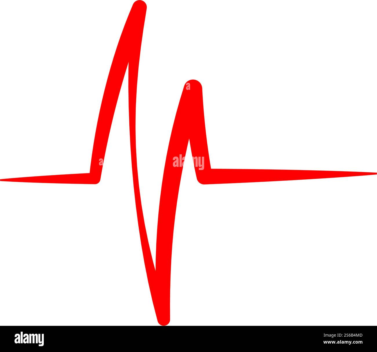 Pulse line logo ilustration vector template Stock Vector Image & Art ...