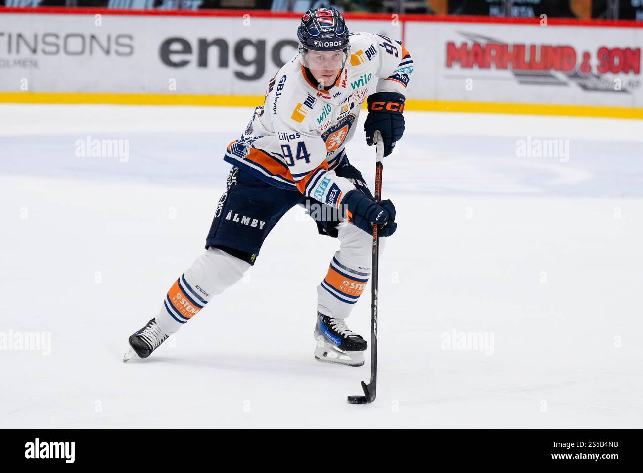 250116 Växjös Joel Persson under ishockeymatchen i SHL mellan ...