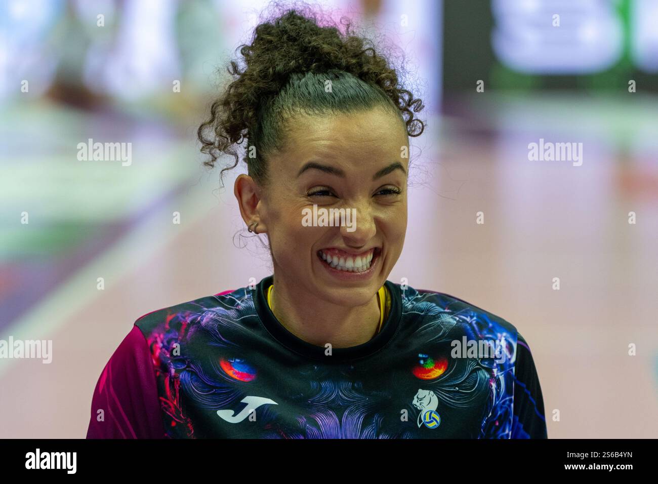 Treviso, Italy. 15th Jan, 2025. Gabi during the Prosecco Doc Imoco ...