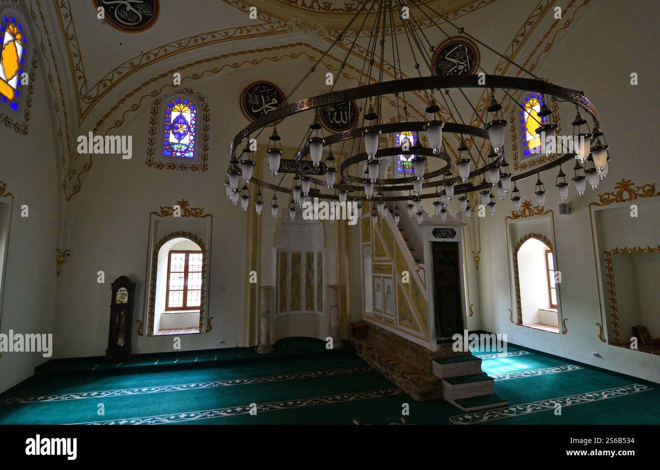 Haci Mahmut Bey Mosque, located in Bitola, Macedonia, was built during ...