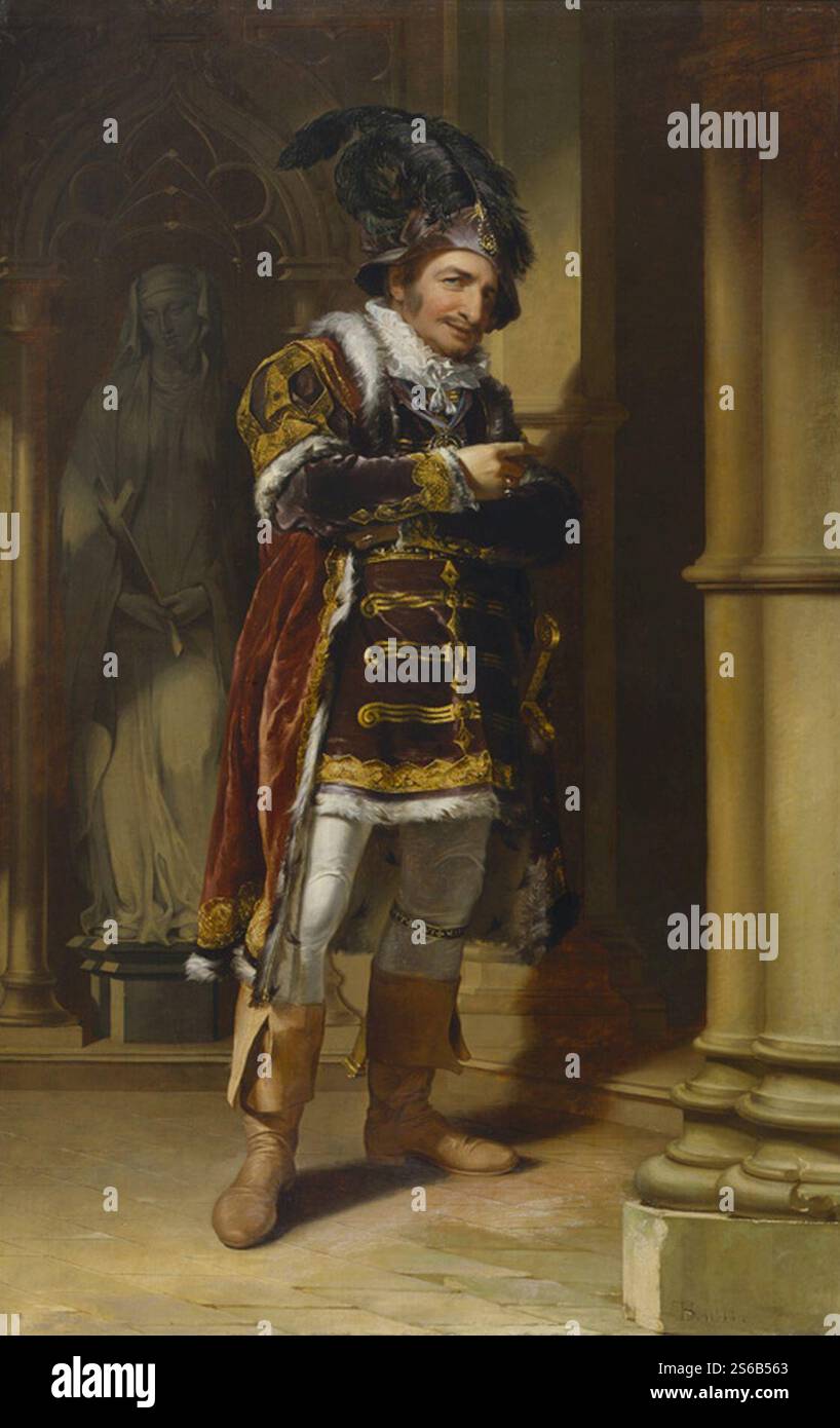 George Frederick Cooke as Richard III Thomas Sully Stock Photo - Alamy
