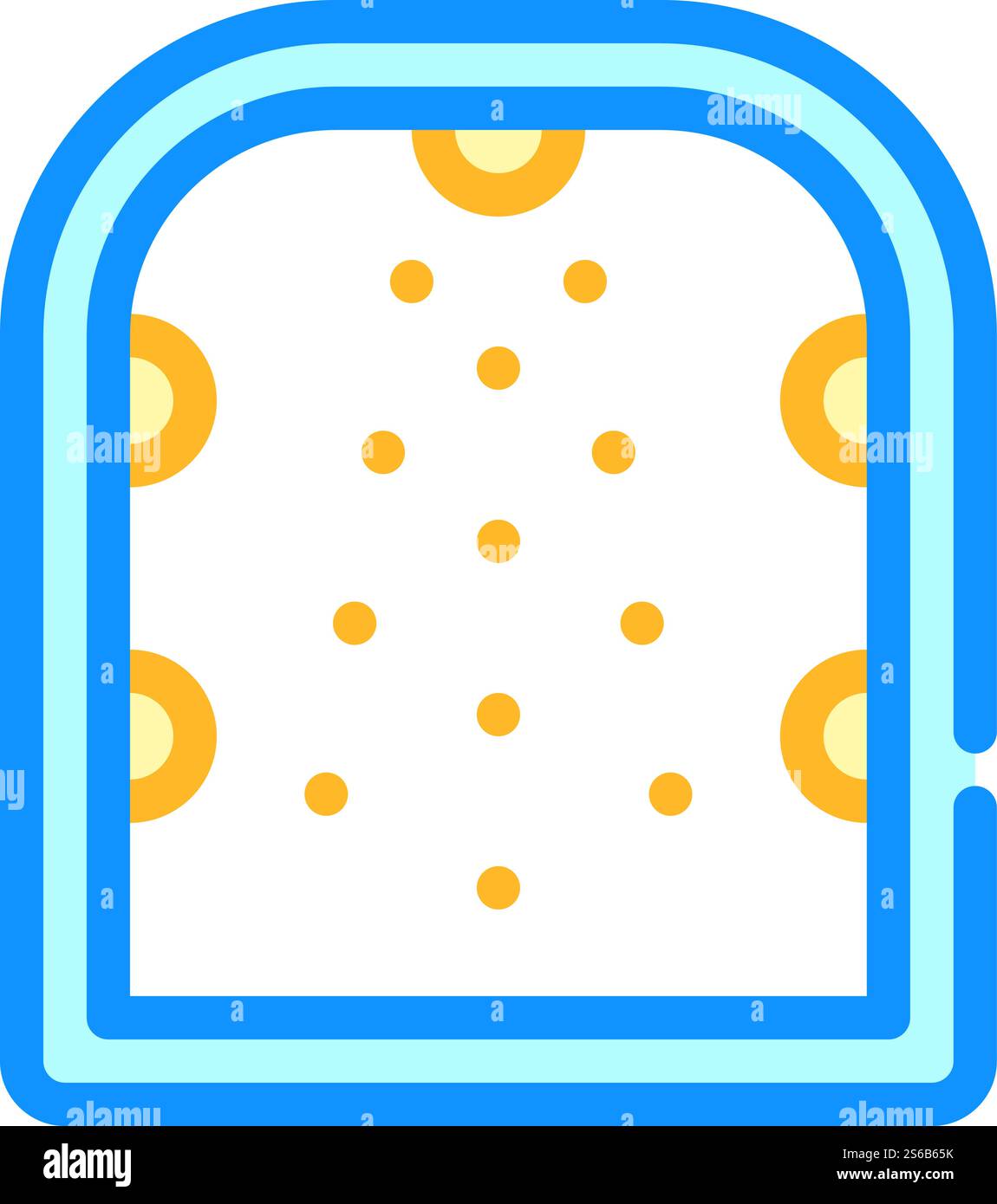 sanitation sprayer device gate color icon vector. sanitation sprayer ...