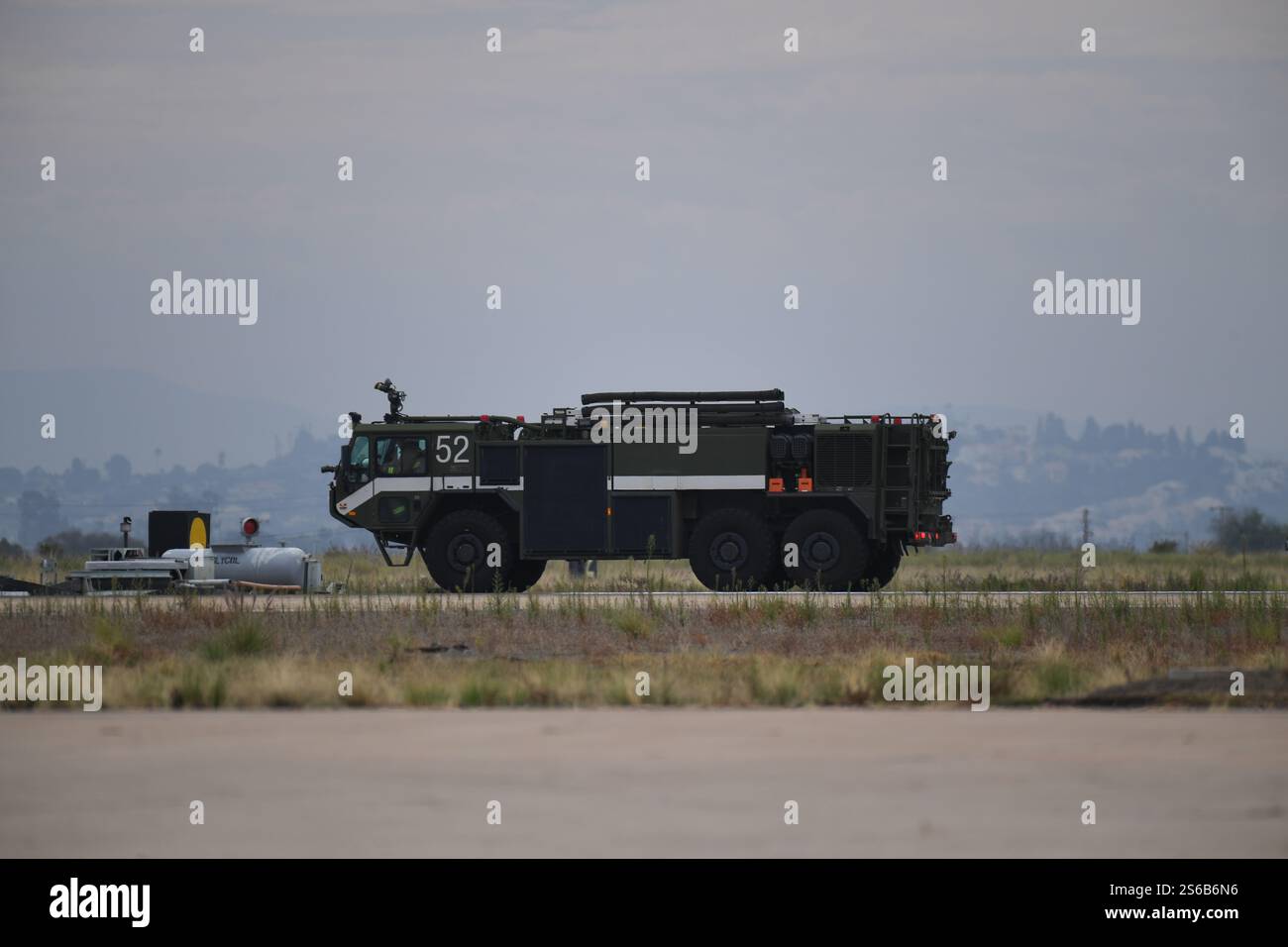 United States Marine Corps P19R firefighting vehicle at MCAS Miramar in ...