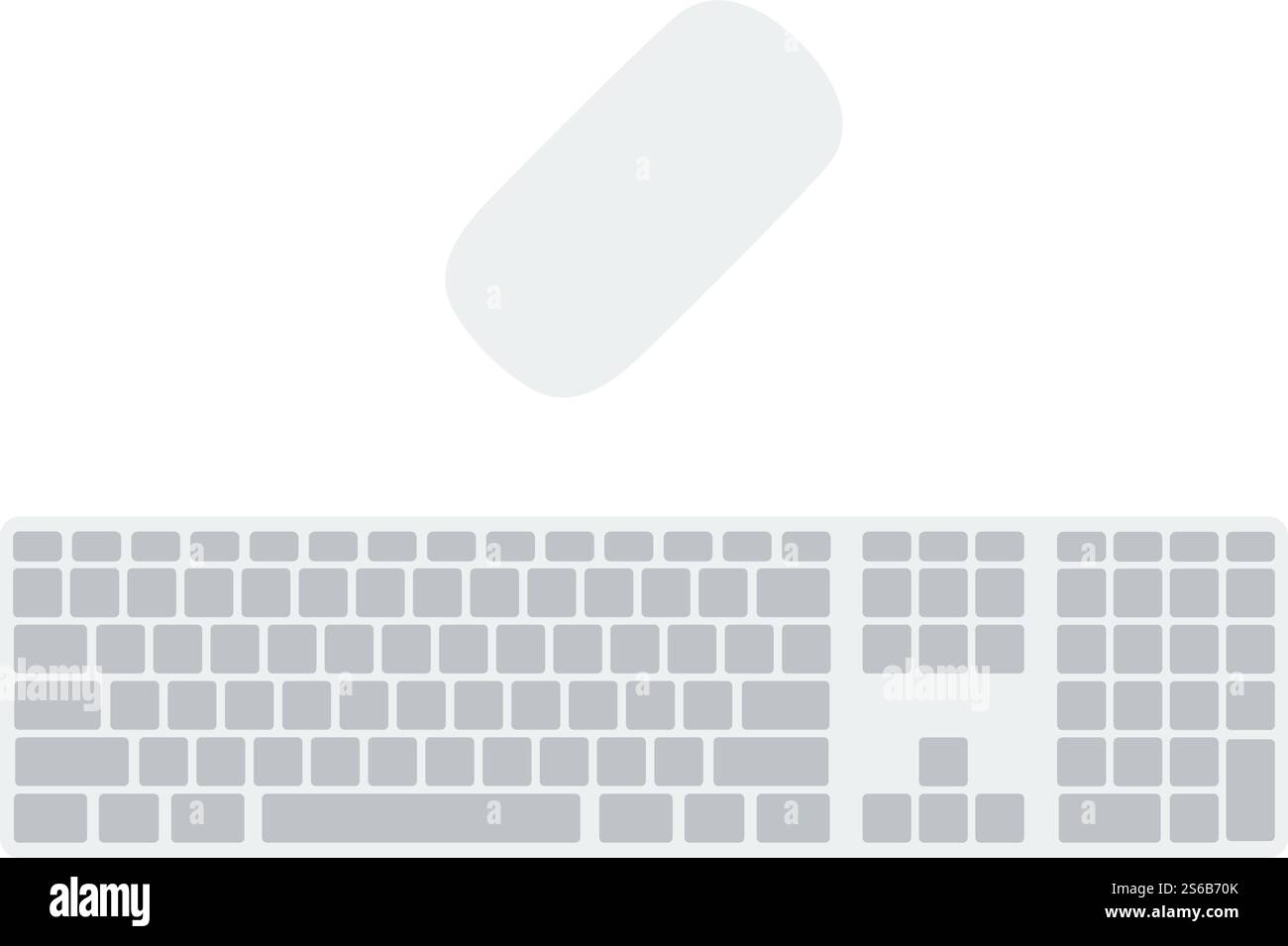 Keyboard Icon. Flat Color Design. Vector Illustration Stock Vector ...