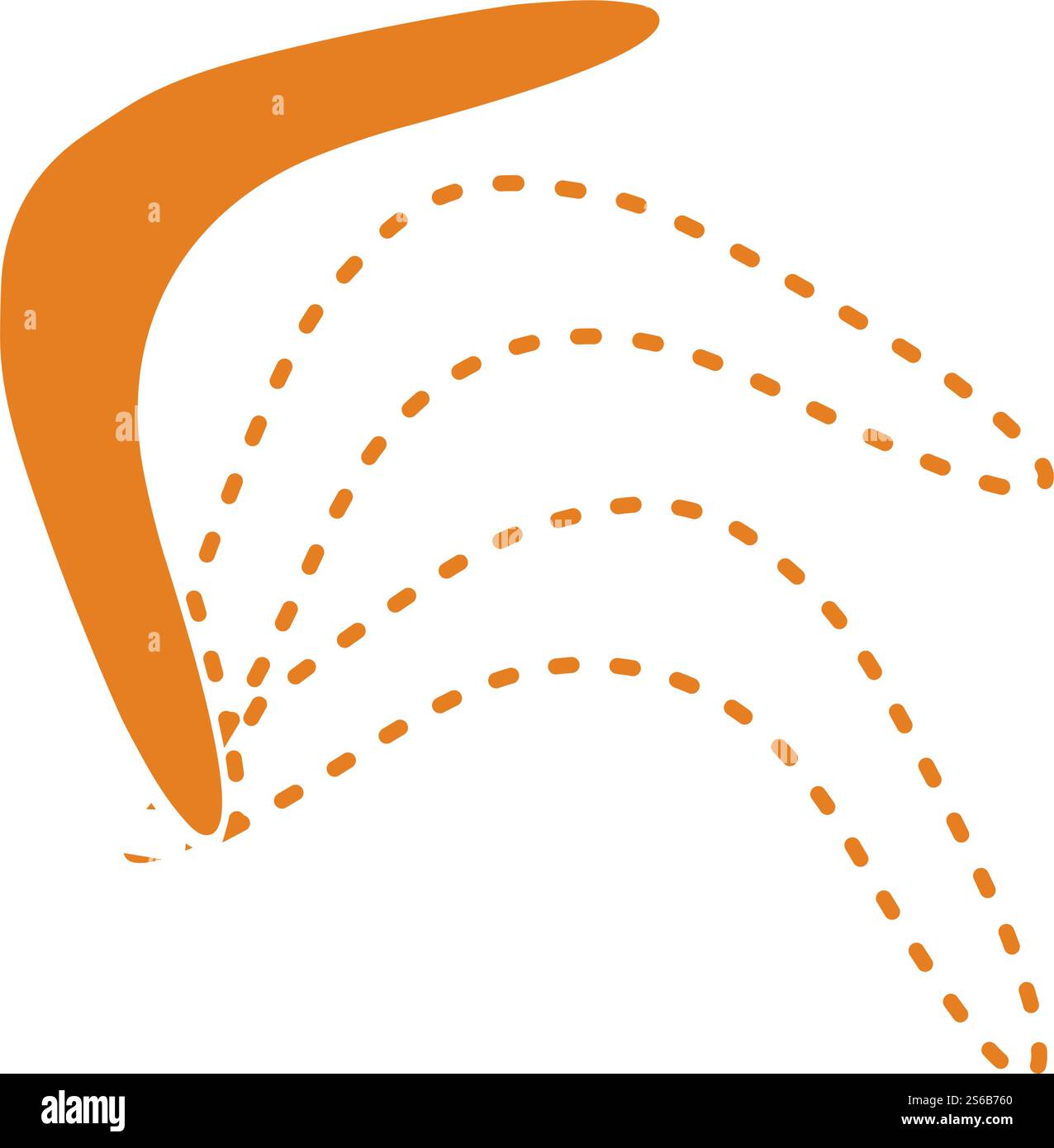 Australian boomerang icon flat hi-res stock photography and images - Alamy