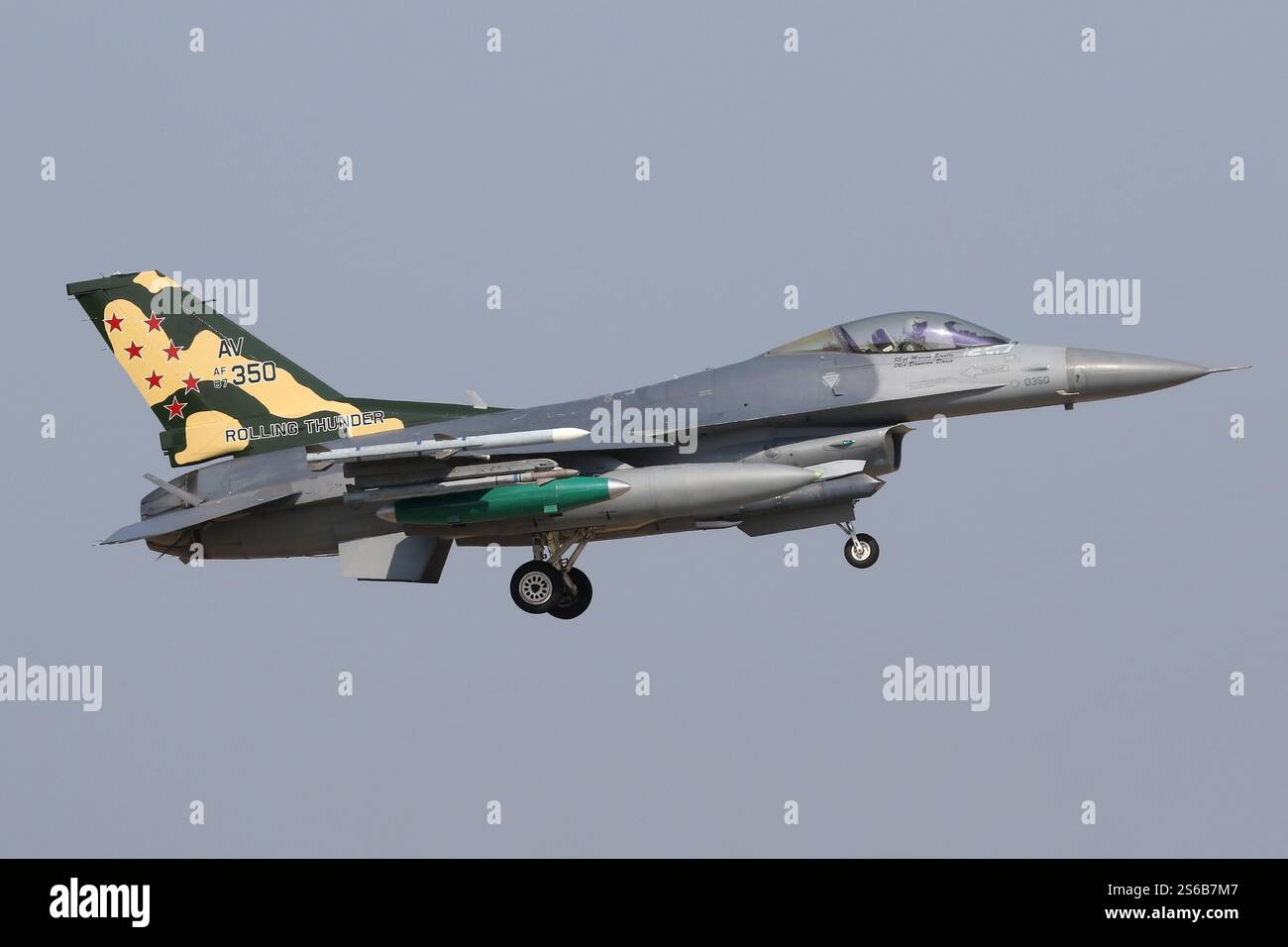 Lockheed Martin F-16C block 40 from the 31st Fighter Wing landing at ...