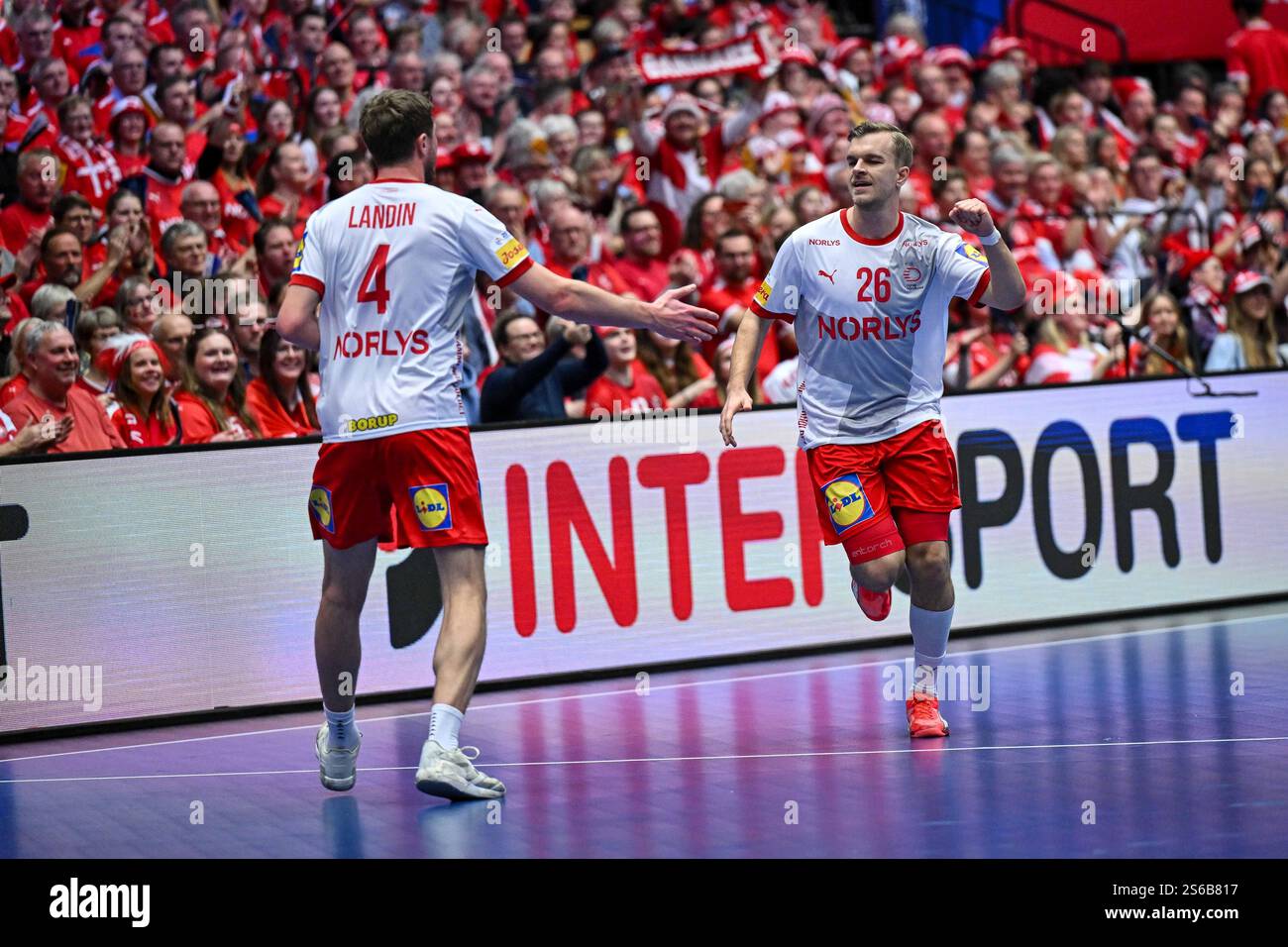 Herning, Denmark. 16th Jan, 2025. Johan A Plogv Hansen of Denmark ...