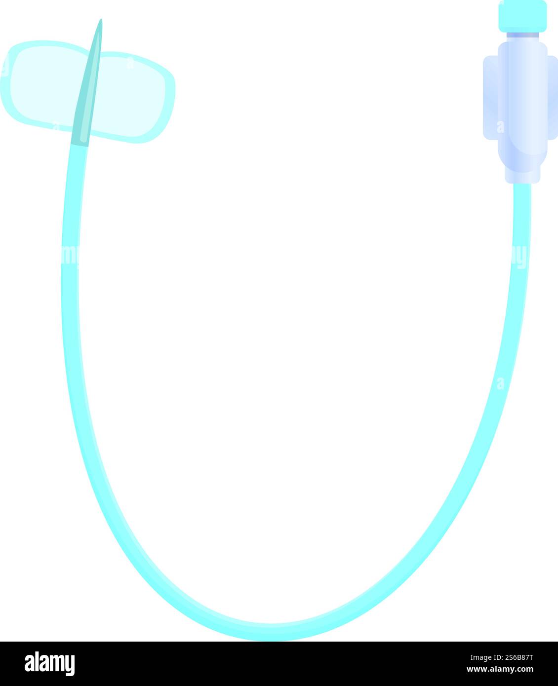 Catheter icon. Cartoon of catheter vector icon for web design isolated ...
