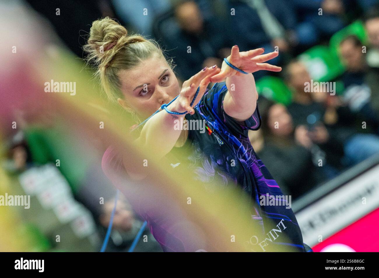 Treviso, Italy. 15th Jan, 2025. Sarah Fahr during the Prosecco Doc ...