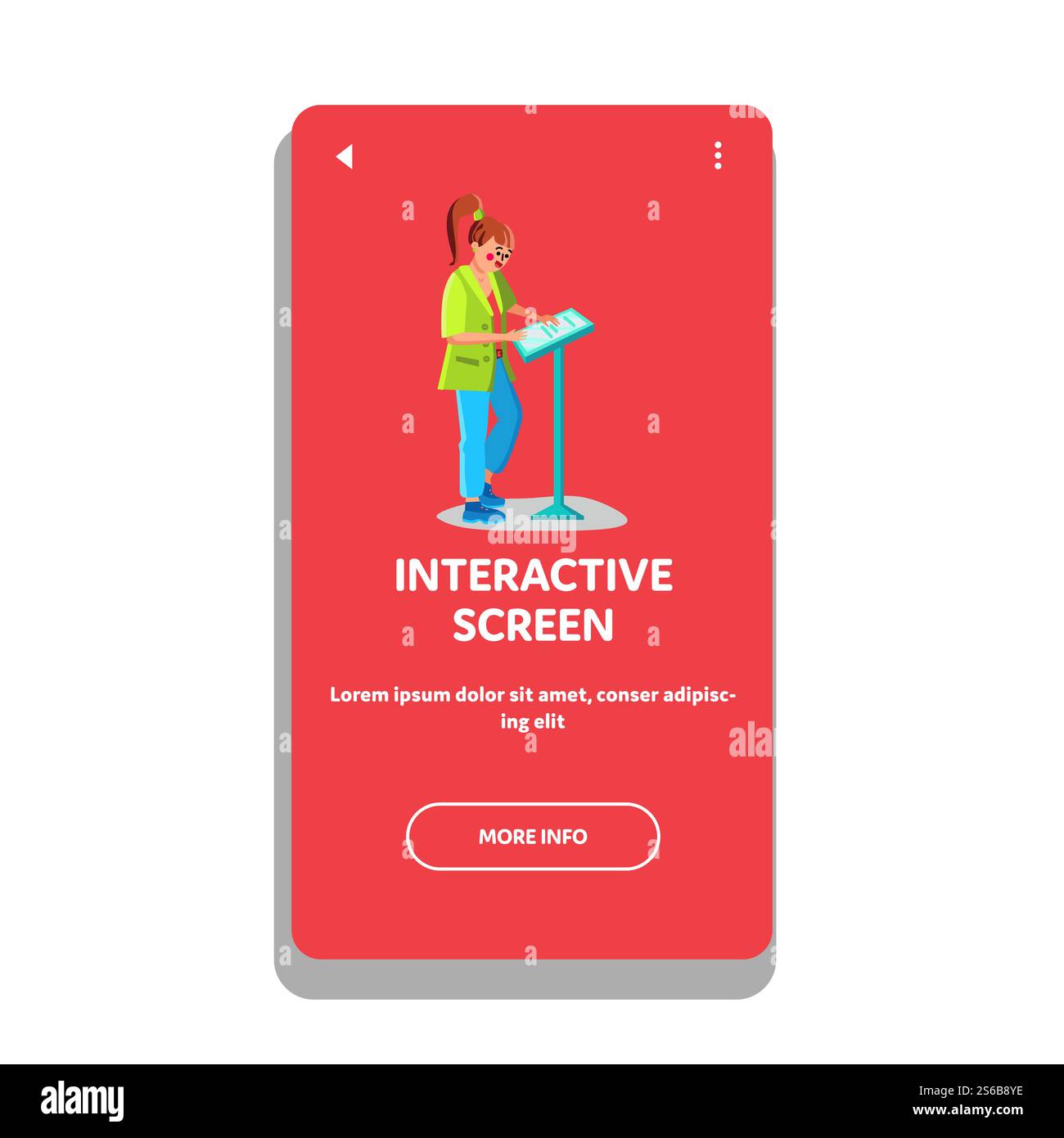 Woman touch Stock Vector Images - Alamy