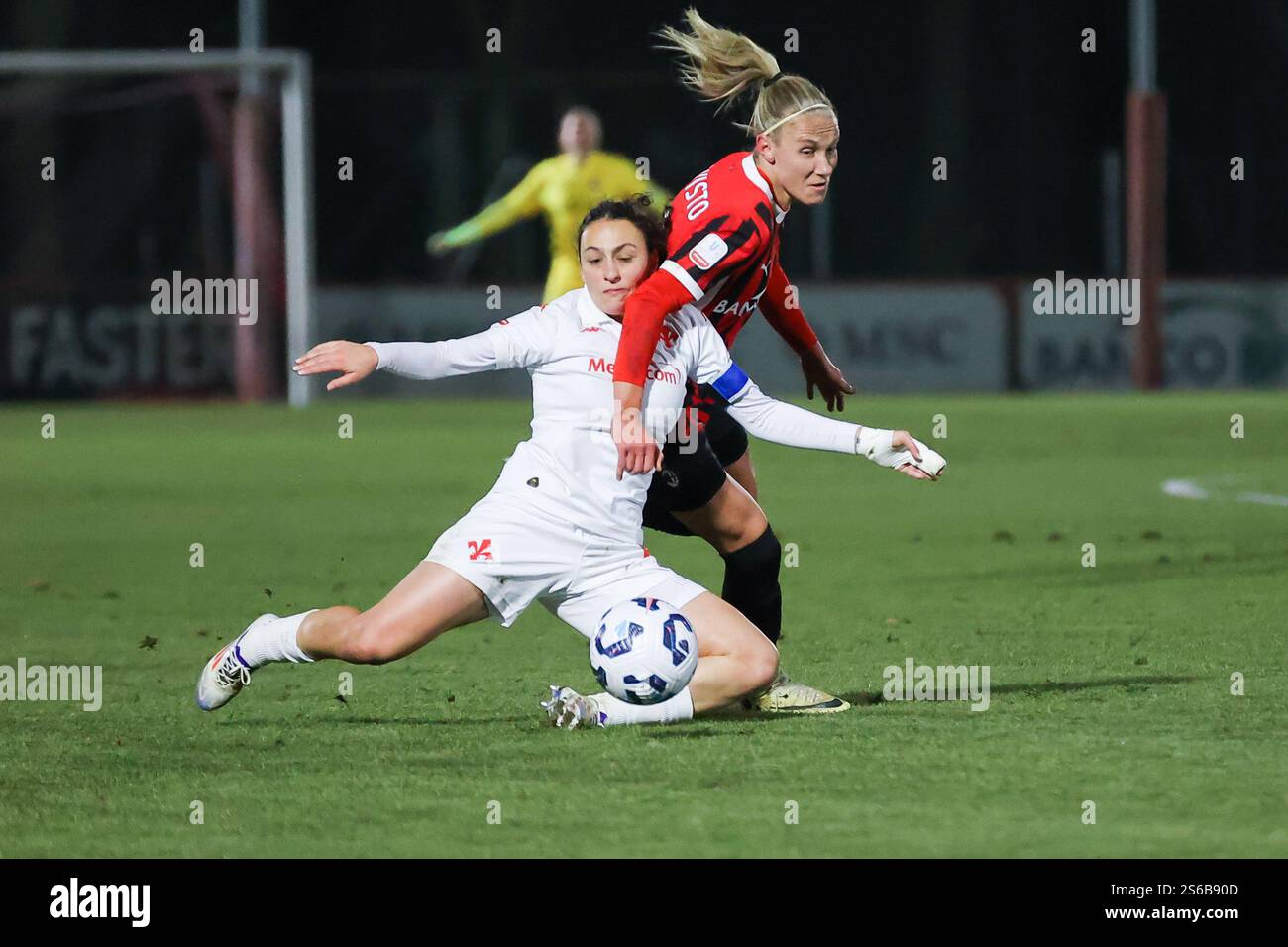 Milan, Italy. 16th Jan, 2025. Koivisto Emma and Catena Michela during ...
