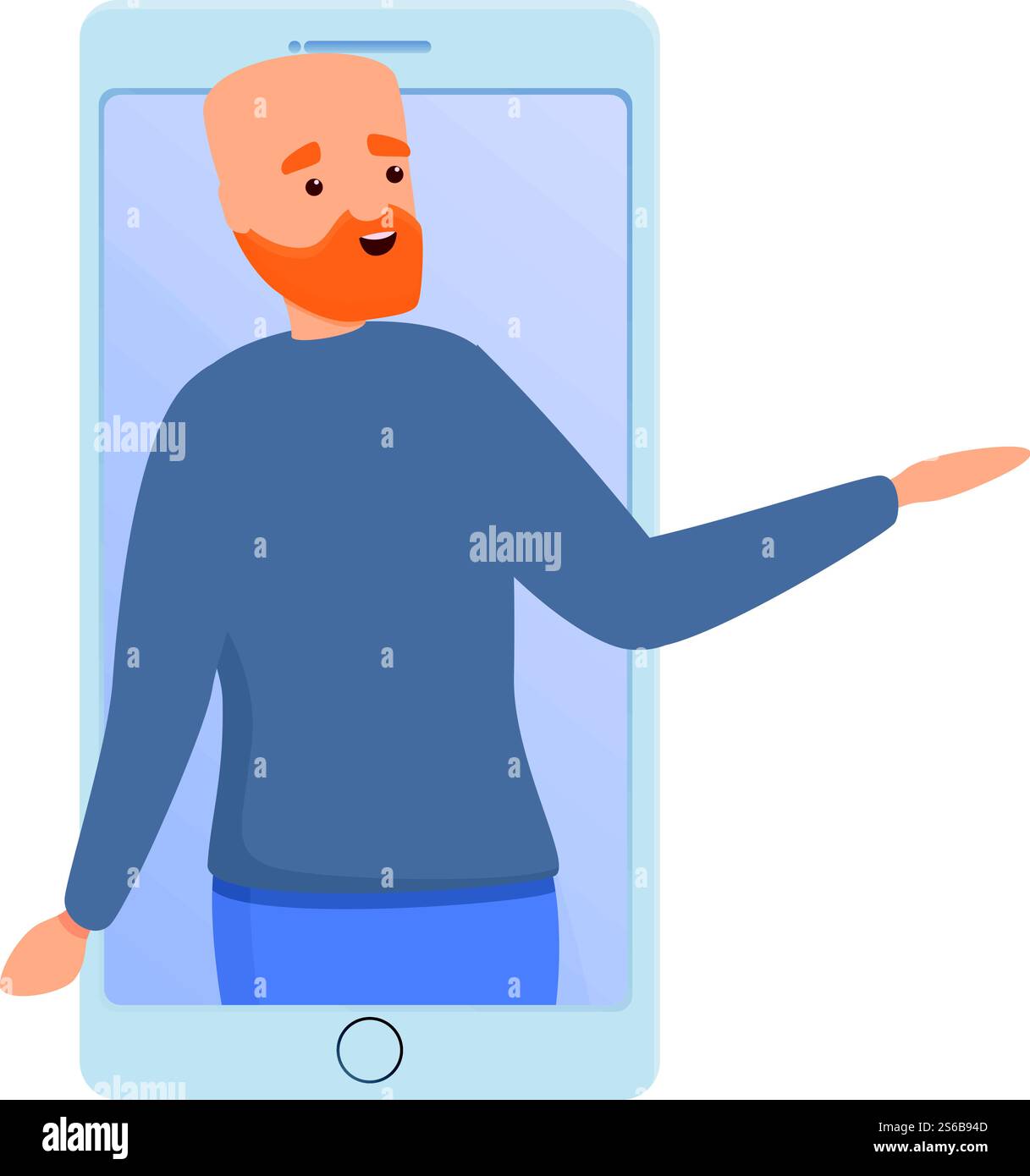 Internet video call icon. Cartoon of internet video call vector icon ...