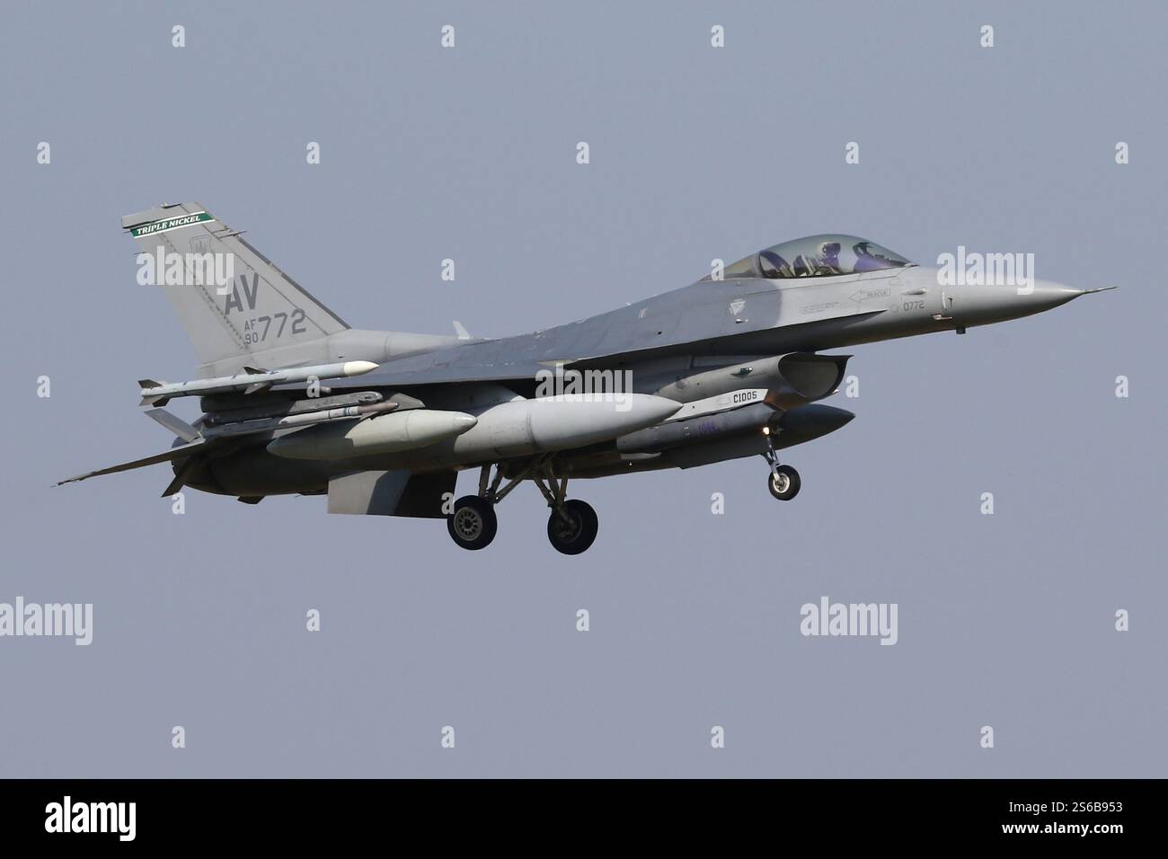Lockheed Martin F-16C block 40 from the 31st Fighter Wing landing at ...
